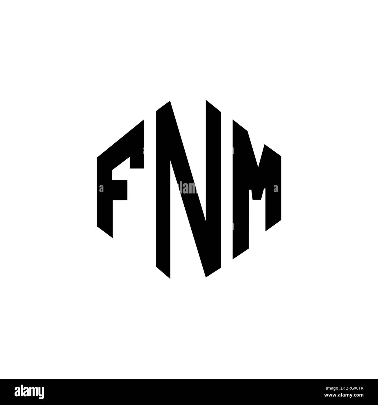 Fnm logo design hi-res stock photography and images - Alamy