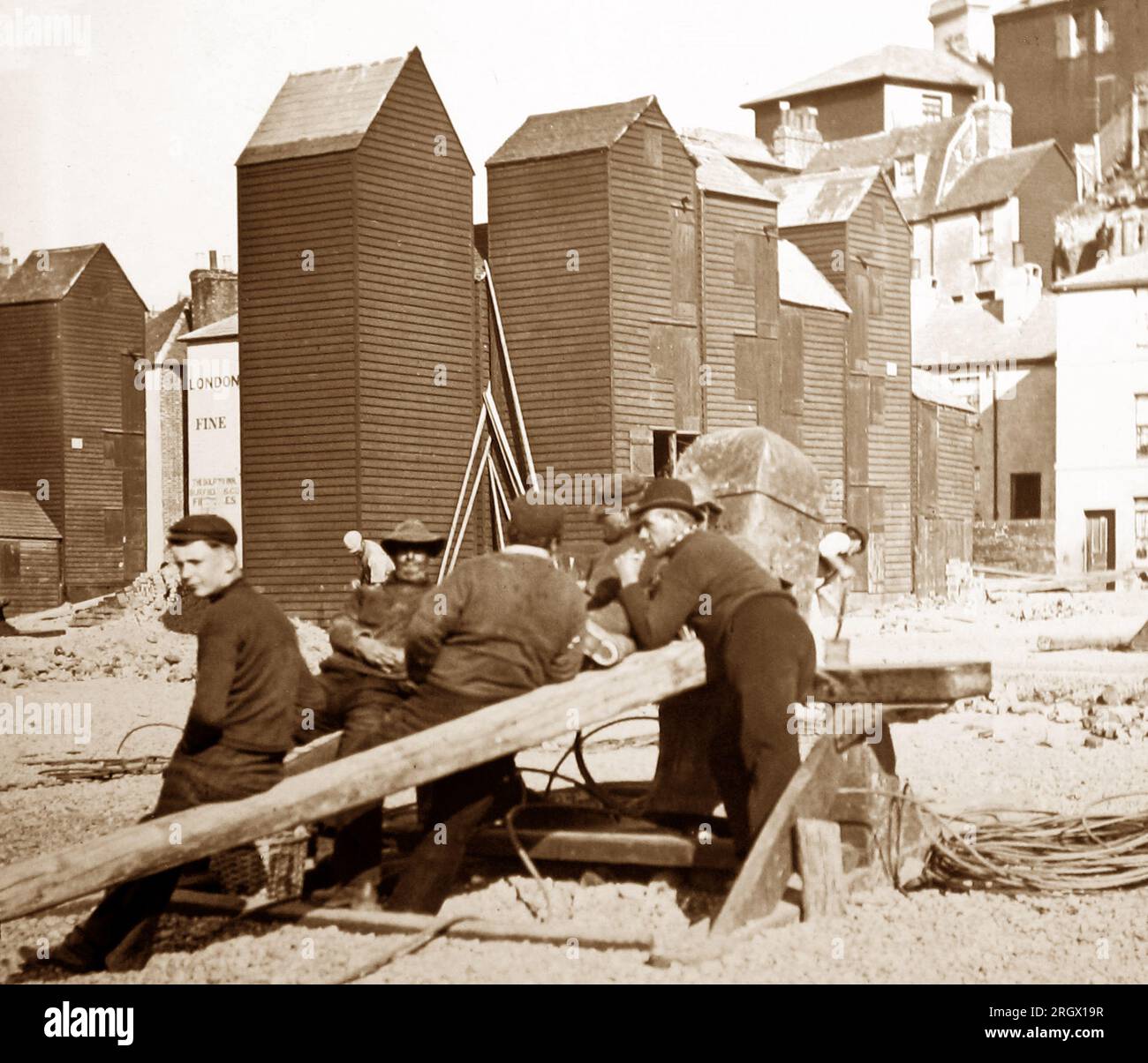 Vintage net huts hi-res stock photography and images - Alamy