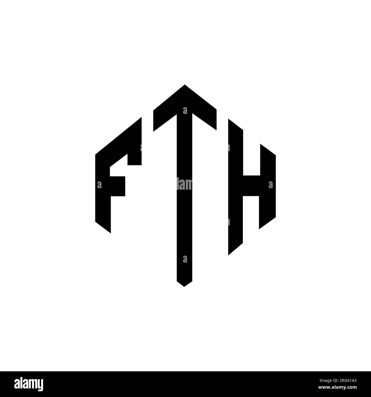 Fth logo design hi-res stock photography and images - Alamy