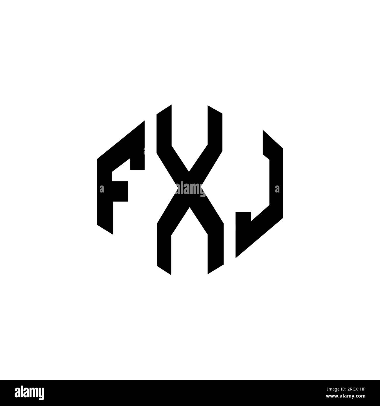 Fxj logo Stock Vector Images - Alamy