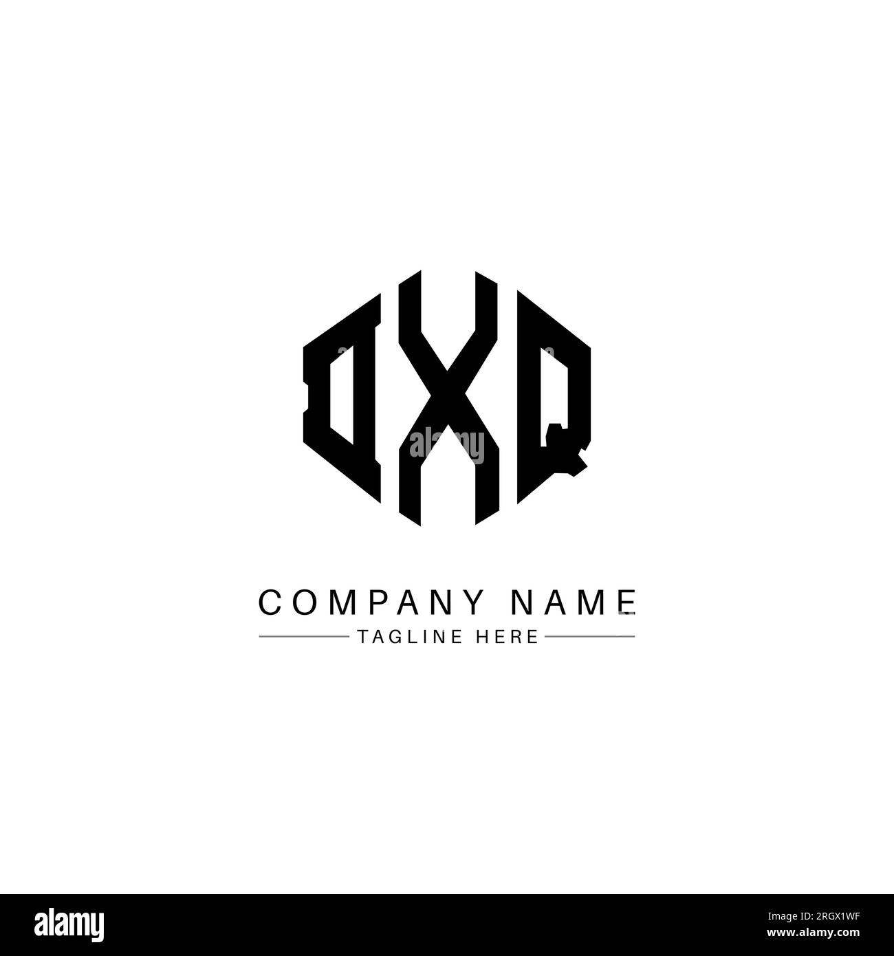 Dxq hexagon hi-res stock photography and images - Alamy