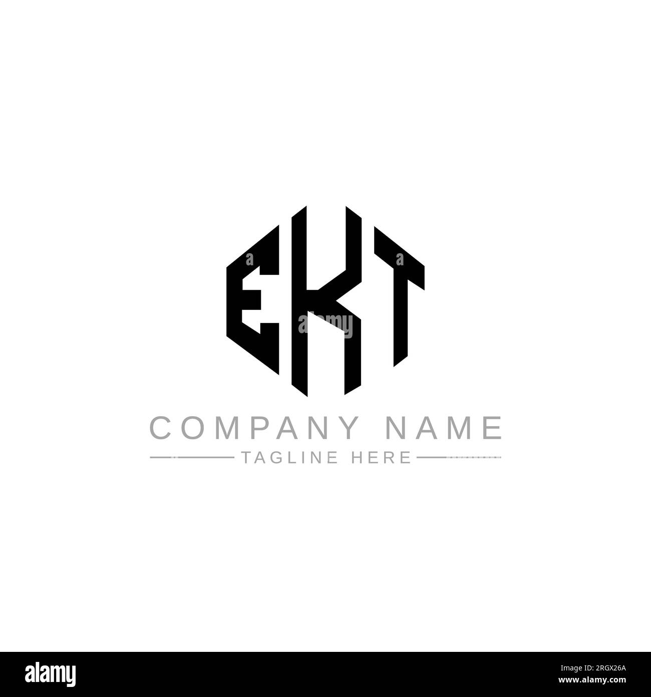 Ekt logo design Black and White Stock Photos & Images - Alamy