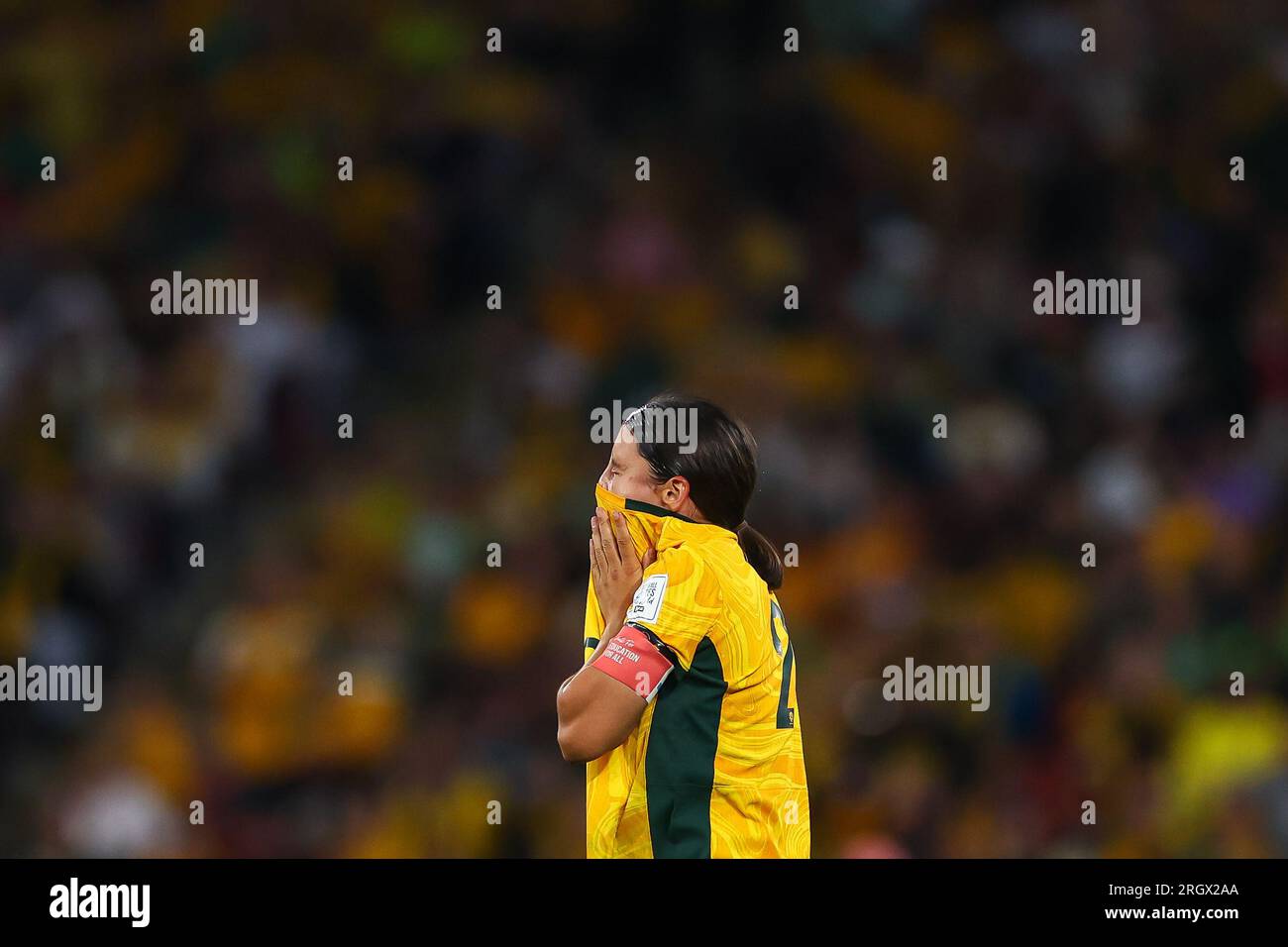 Sam Kerr #20 of Australia during the FIFA Women's World Cup 2023 ...