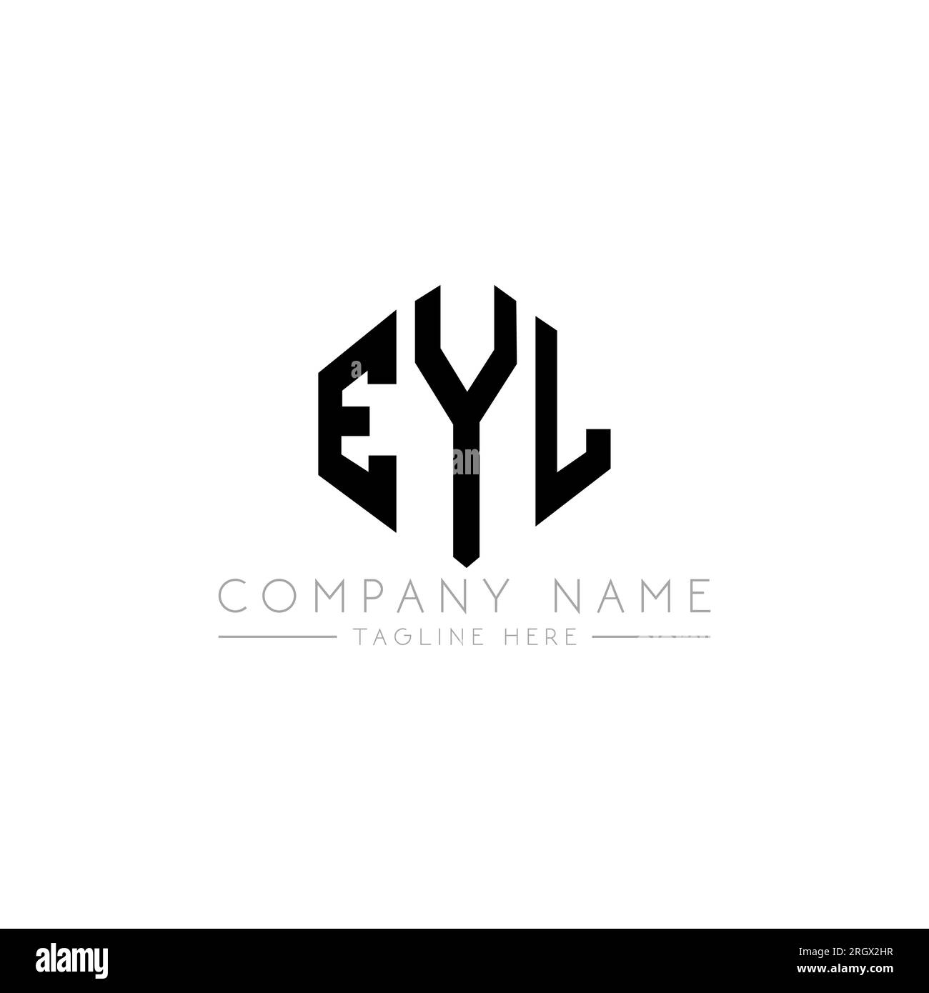 Eyl logo design hi-res stock photography and images - Alamy