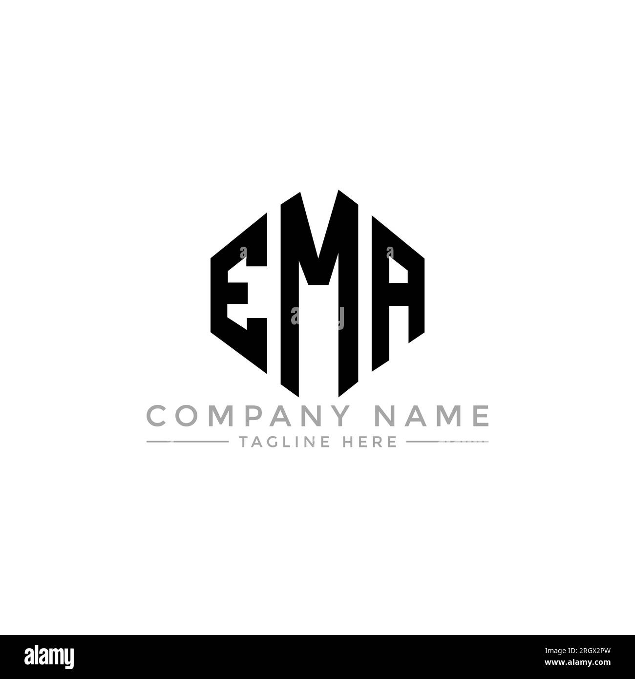Ema logo design Stock Vector Images - Alamy