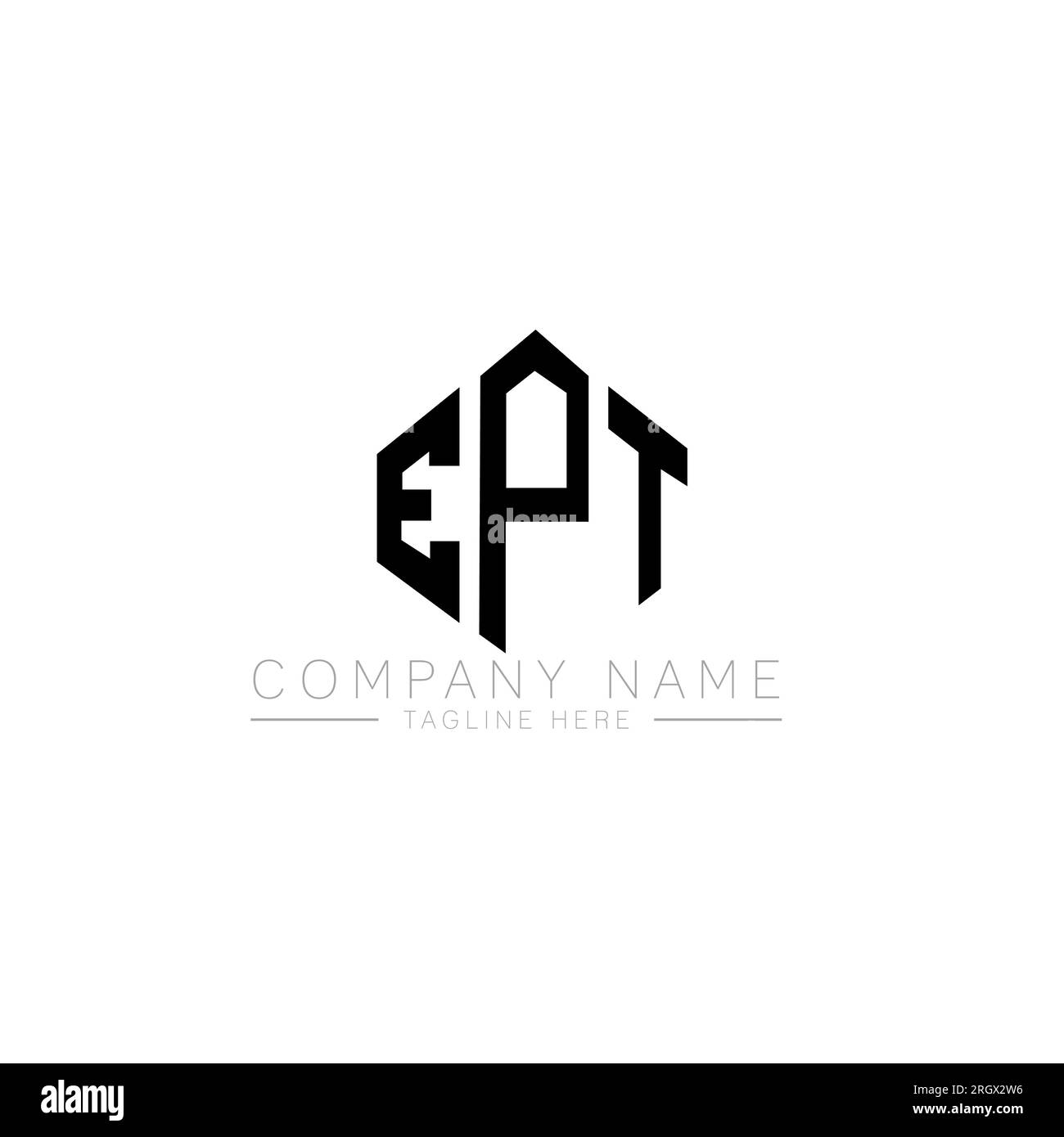 Ept logo design Stock Vector Images - Alamy