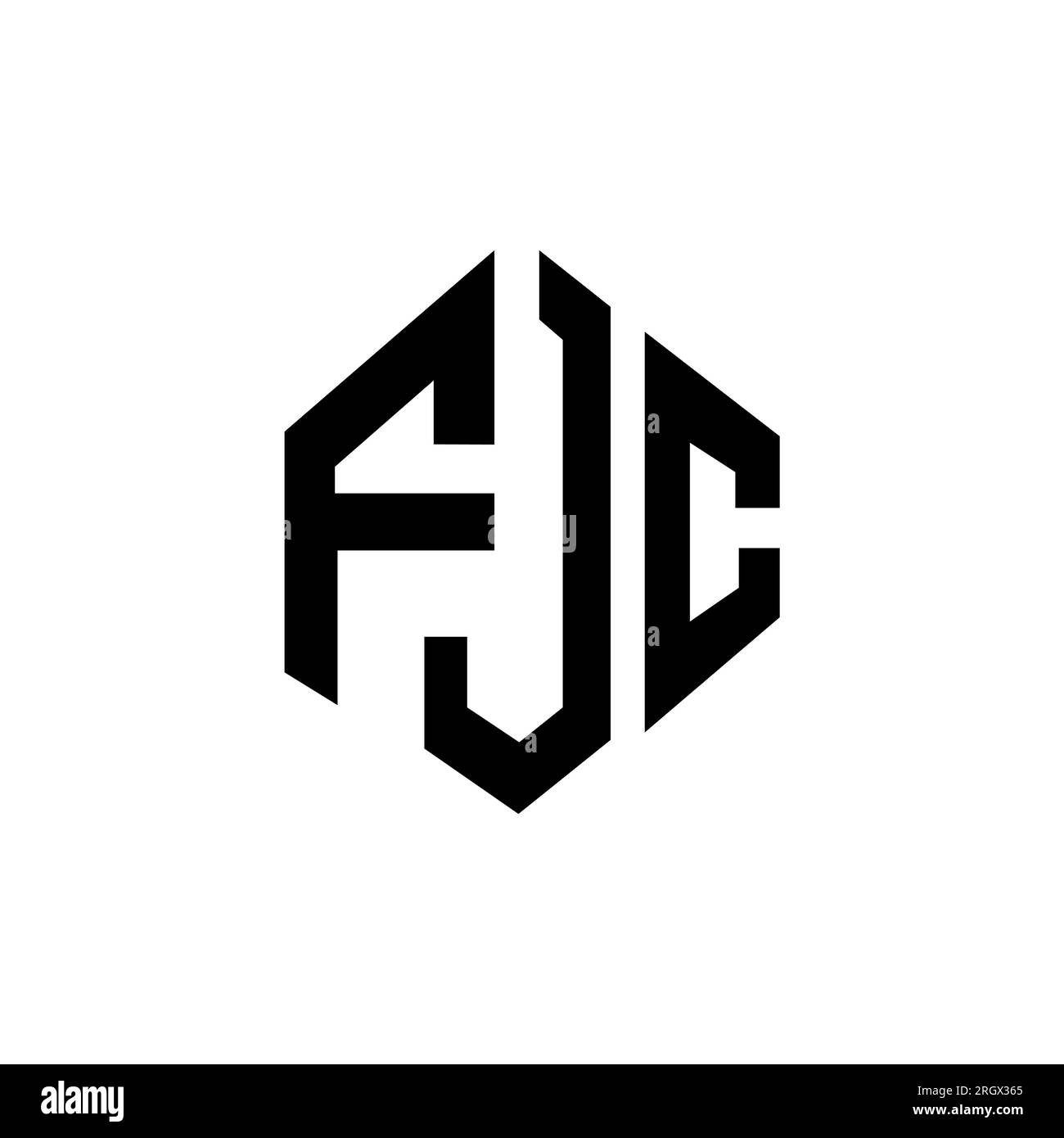 Fjc logo design hi-res stock photography and images - Alamy