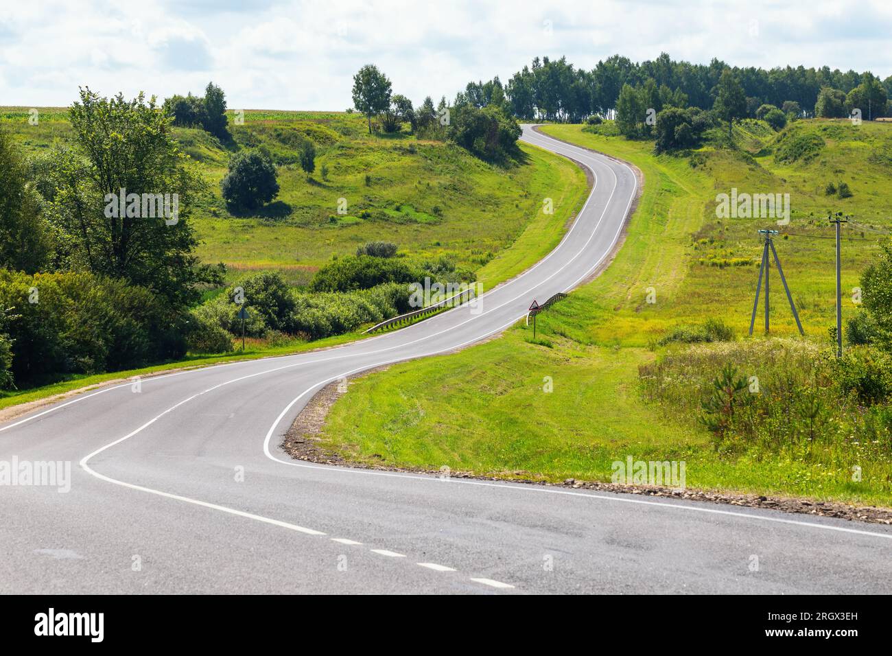 Asphalt highway road hi-res stock photography and images - Alamy