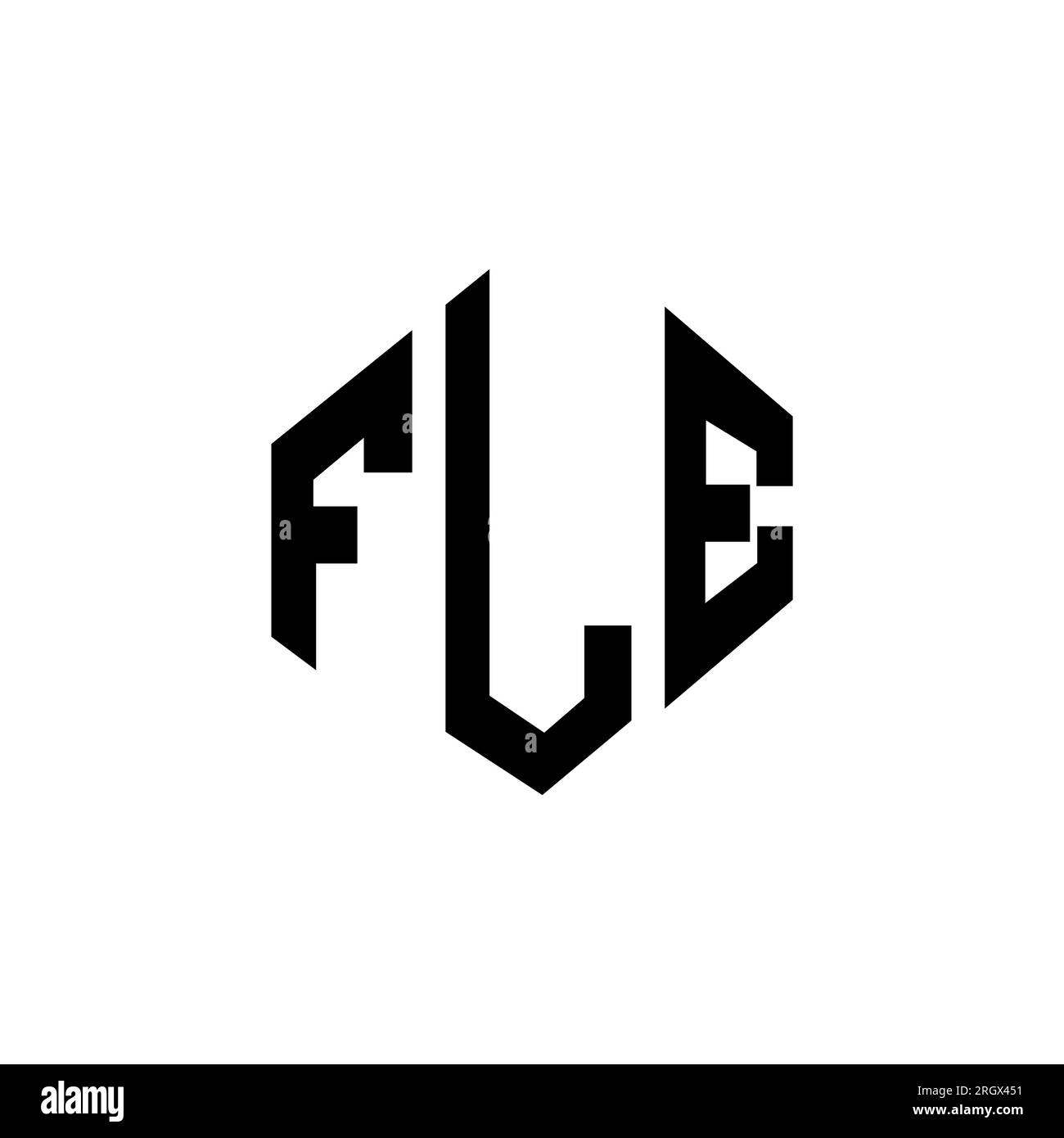 Fle hexagon Stock Vector Images - Alamy
