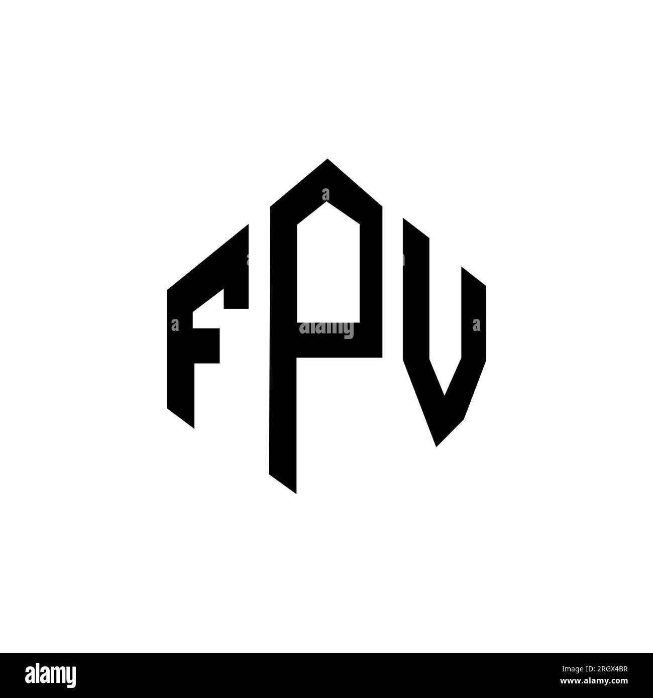 FPW, FPW logo, FPW letter, FPW polygon, FPW hexagon, FPW cube, FPW ...