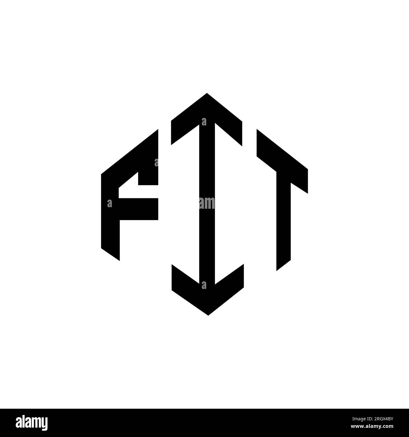 Fit marketing logo Black and White Stock Photos & Images - Alamy