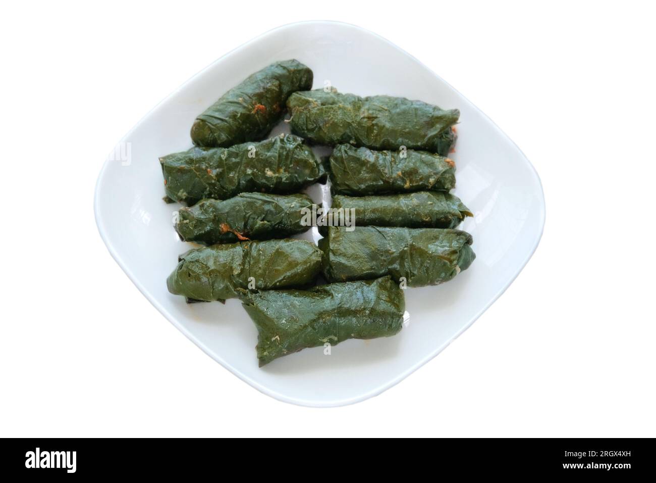 Armenian dolma stuffed grape leaves hi-res stock photography and images ...