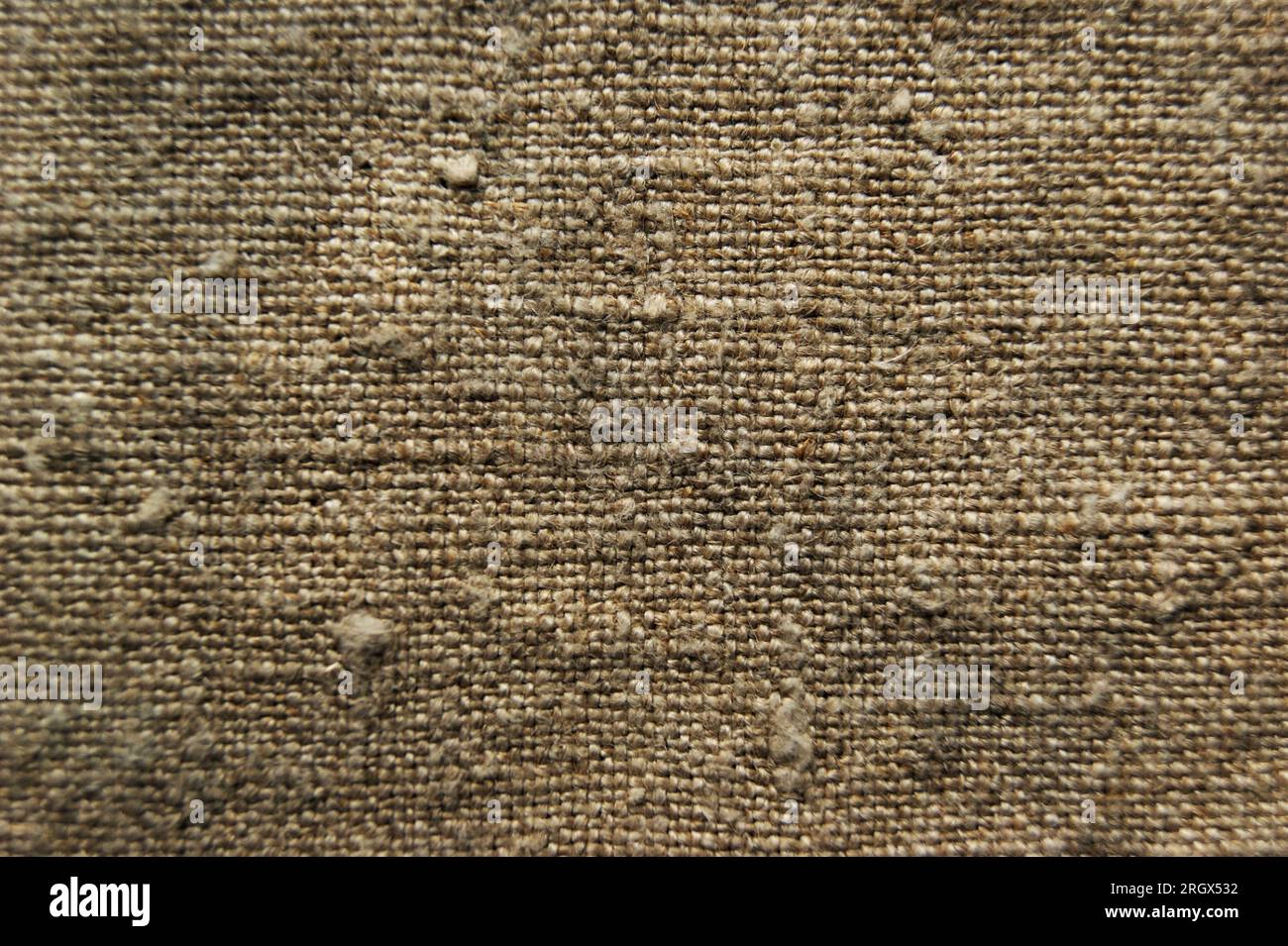 Natural linen fabric. Beige linen background, fabric texture for ...