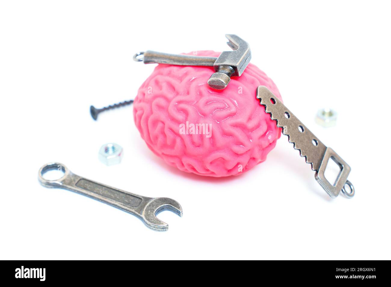 Hammer and saw hi-res stock photography and images - Alamy
