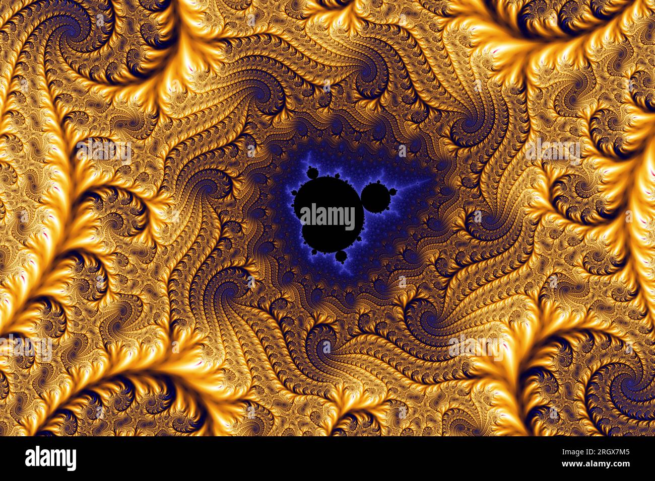 Beautiful zoom into the infinite mathematical mandelbrot set fractal ...