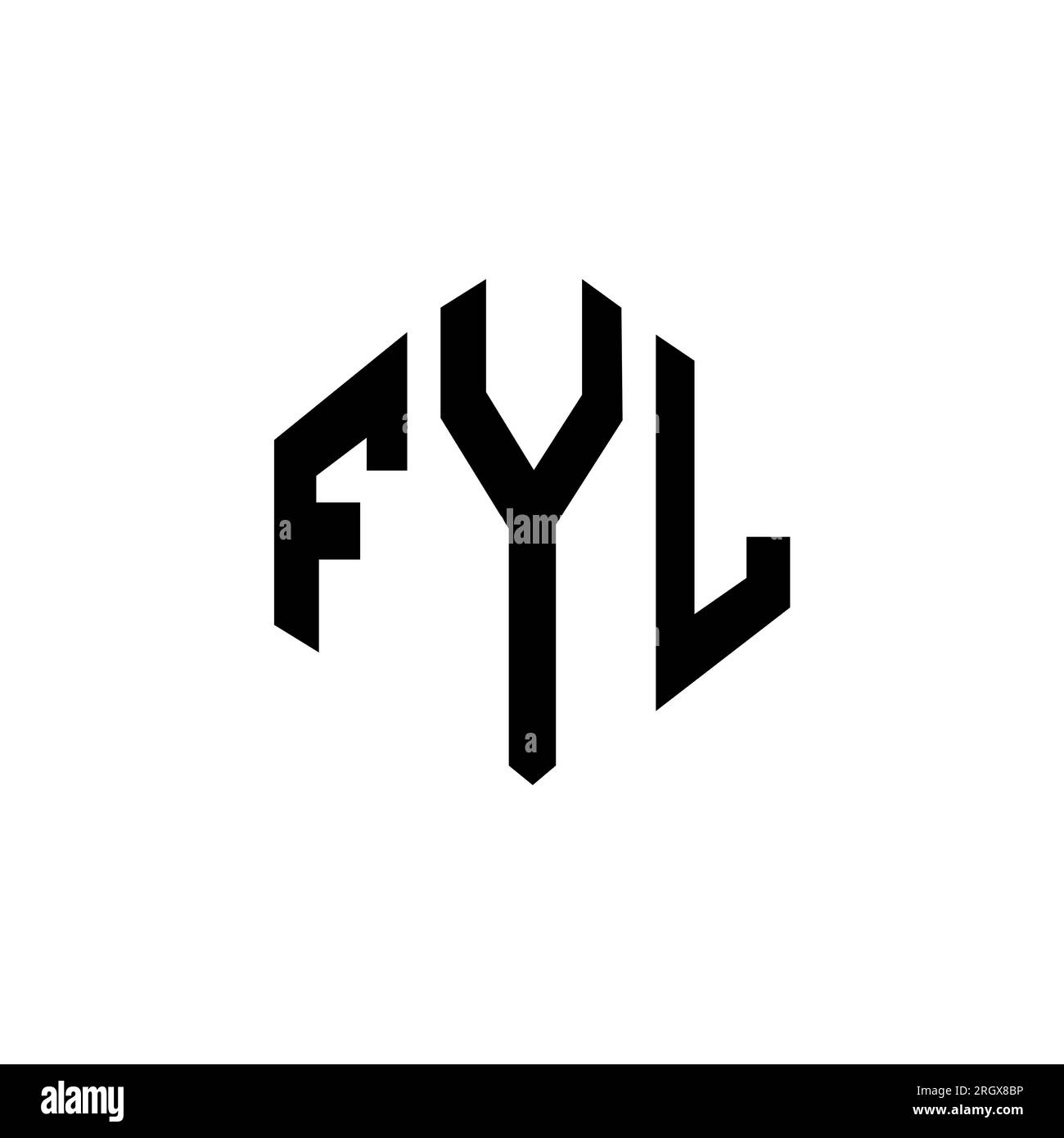 Fyl hexagon Stock Vector Images - Alamy