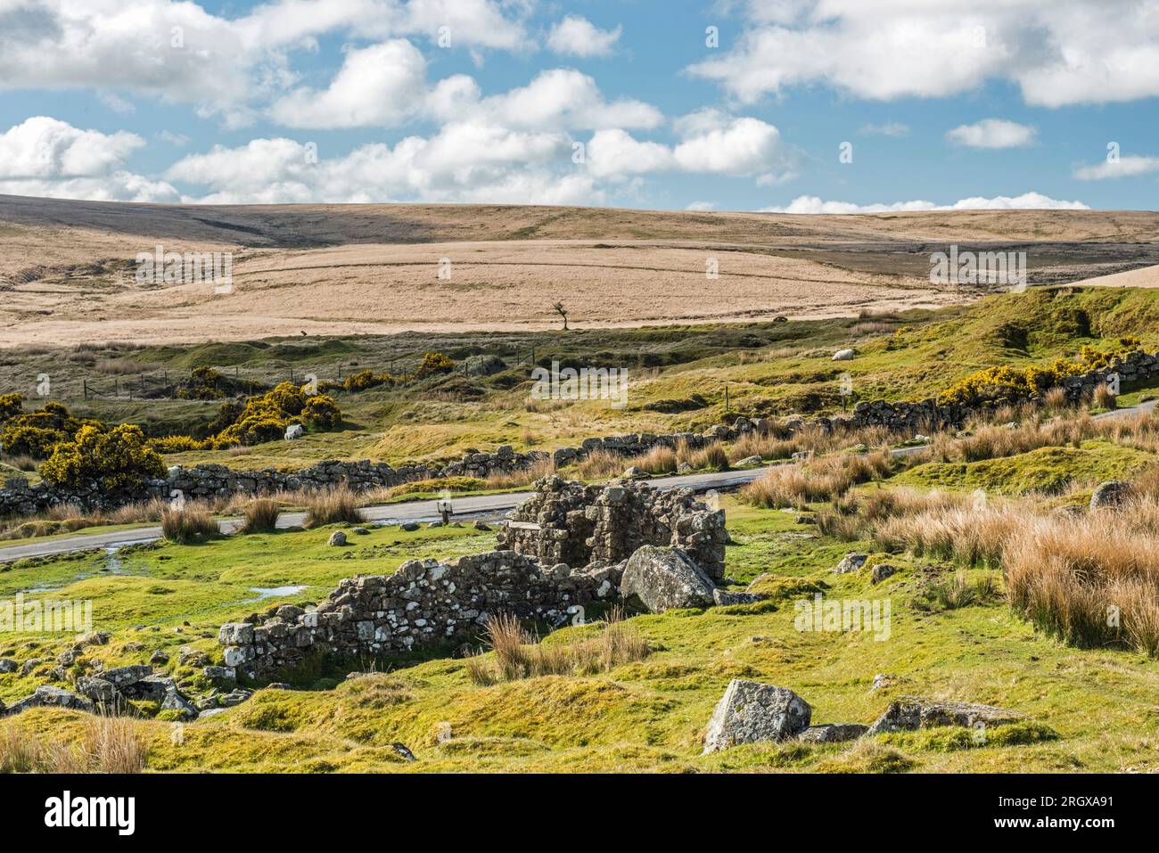 Whiteworks tin mine hi-res stock photography and images - Alamy