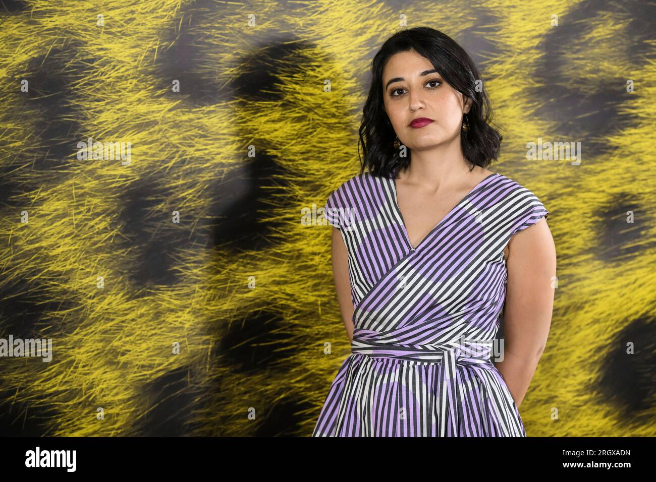 Iranian-Australian film director Noora Niasari poses during a photocall ...