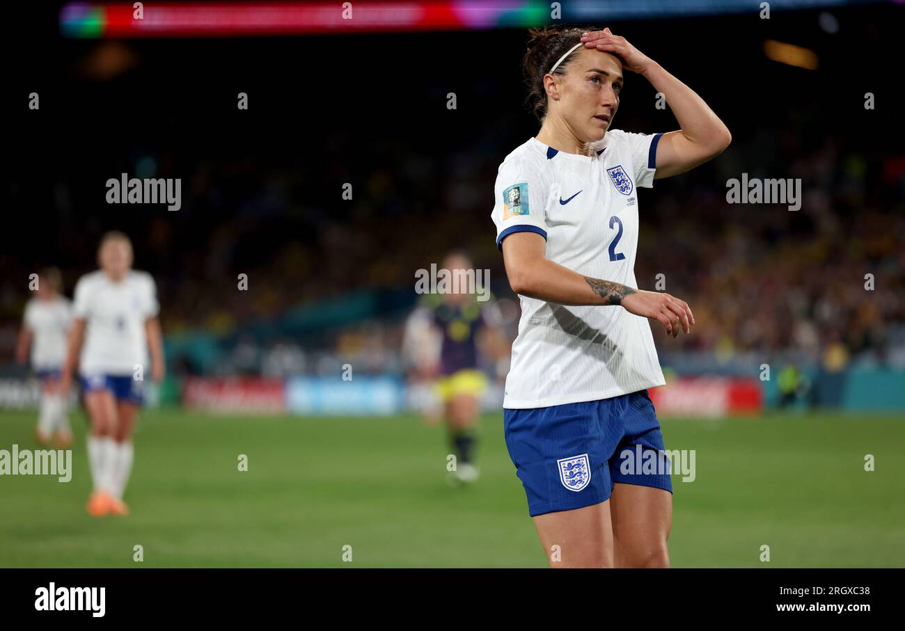 England's Lucy Bronze during the FIFA Women's World Cup quarter-final ...