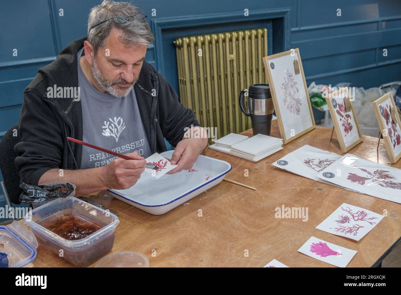 Andy from Real Pressed Seaweed making new creations from sustainably ...