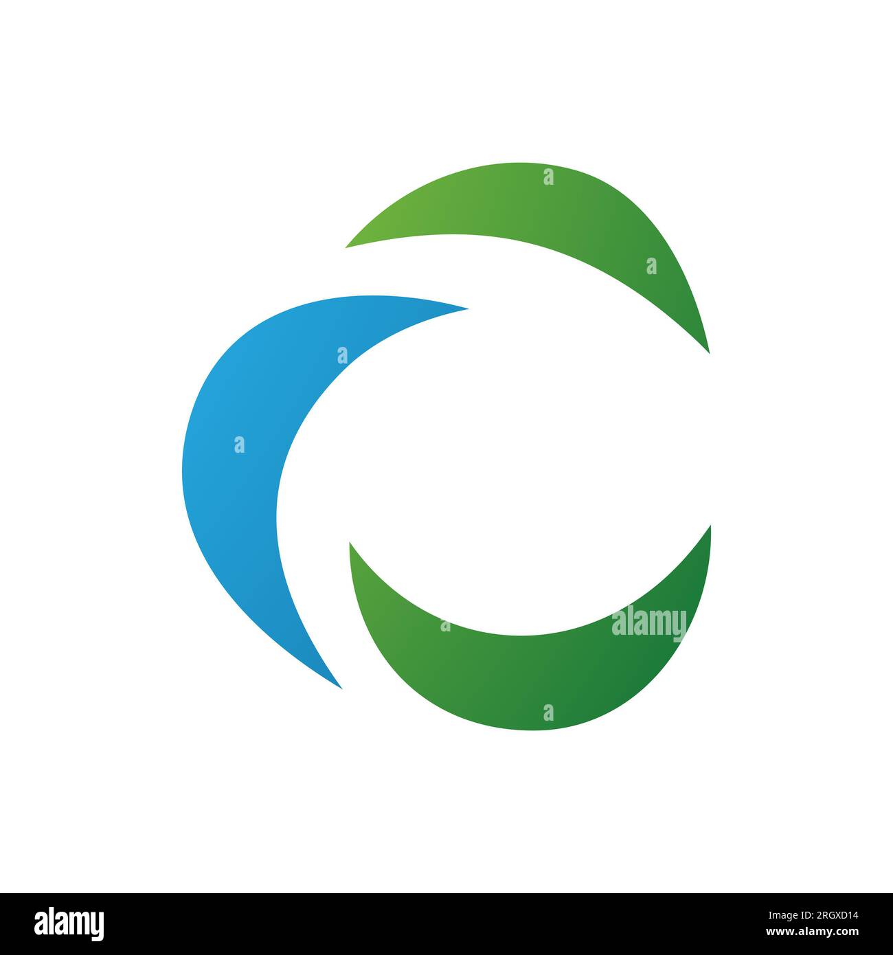Bold white crescent shape hi-res stock photography and images - Alamy