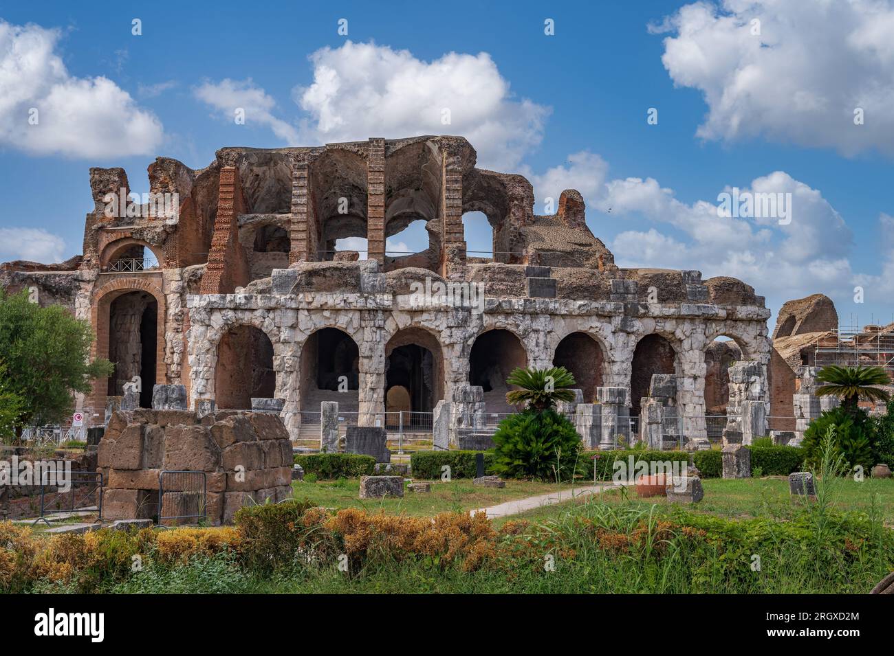 The Campanian Amphitheater is a Roman amphitheater located in the city ...