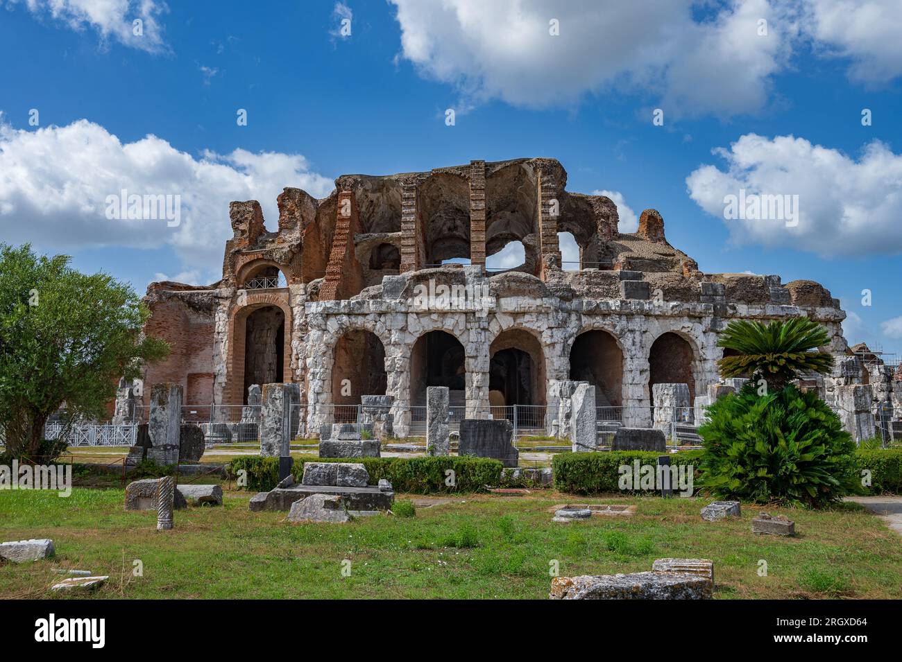 The Campanian Amphitheater is a Roman amphitheater located in the city ...
