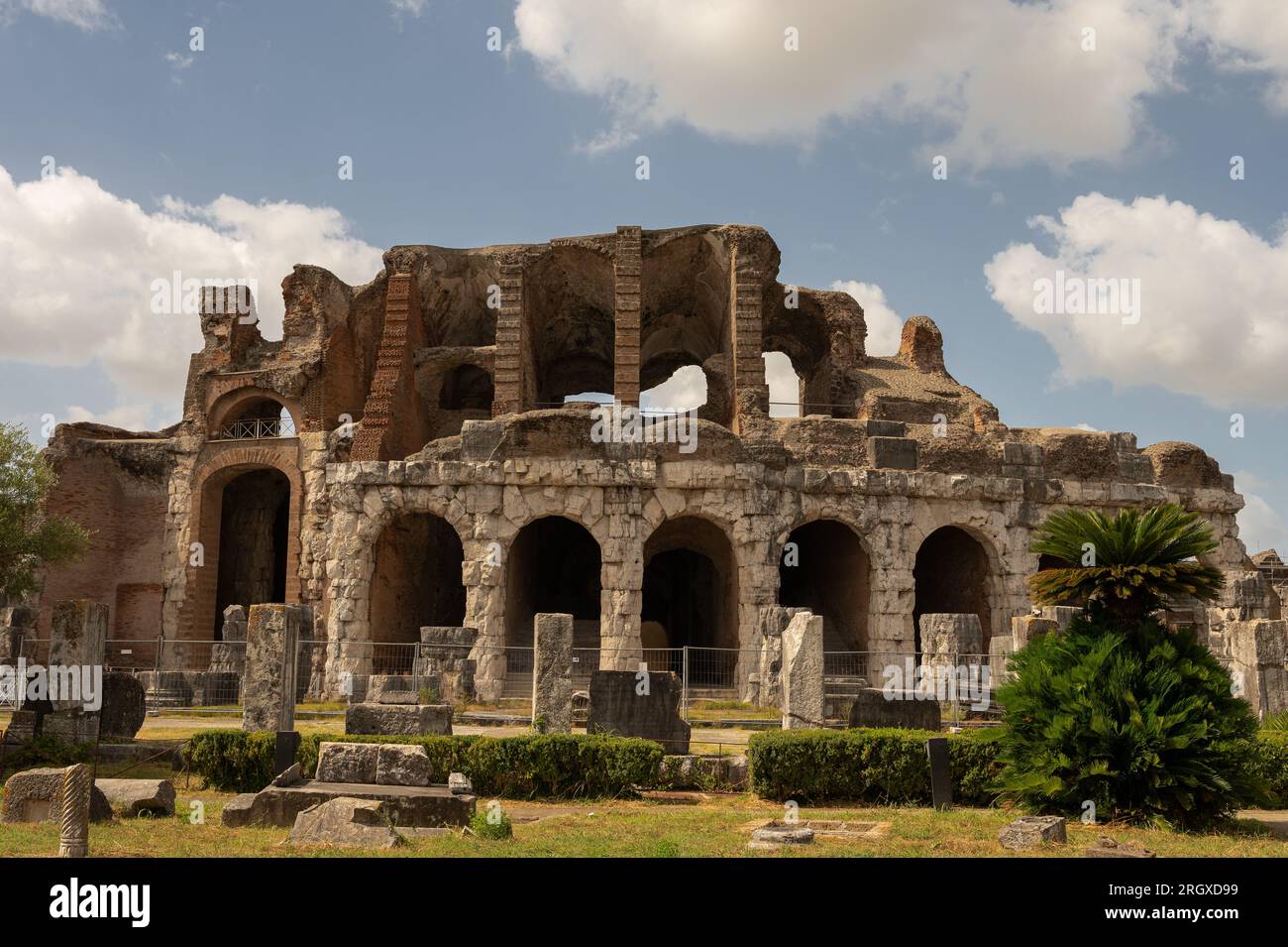 The Campanian Amphitheater is a Roman amphitheater located in the city ...
