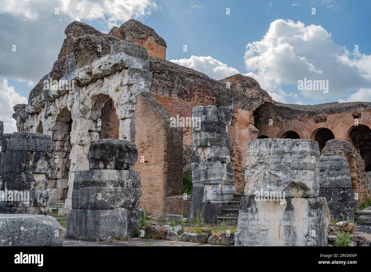 The Campanian Amphitheater is a Roman amphitheater located in the city ...