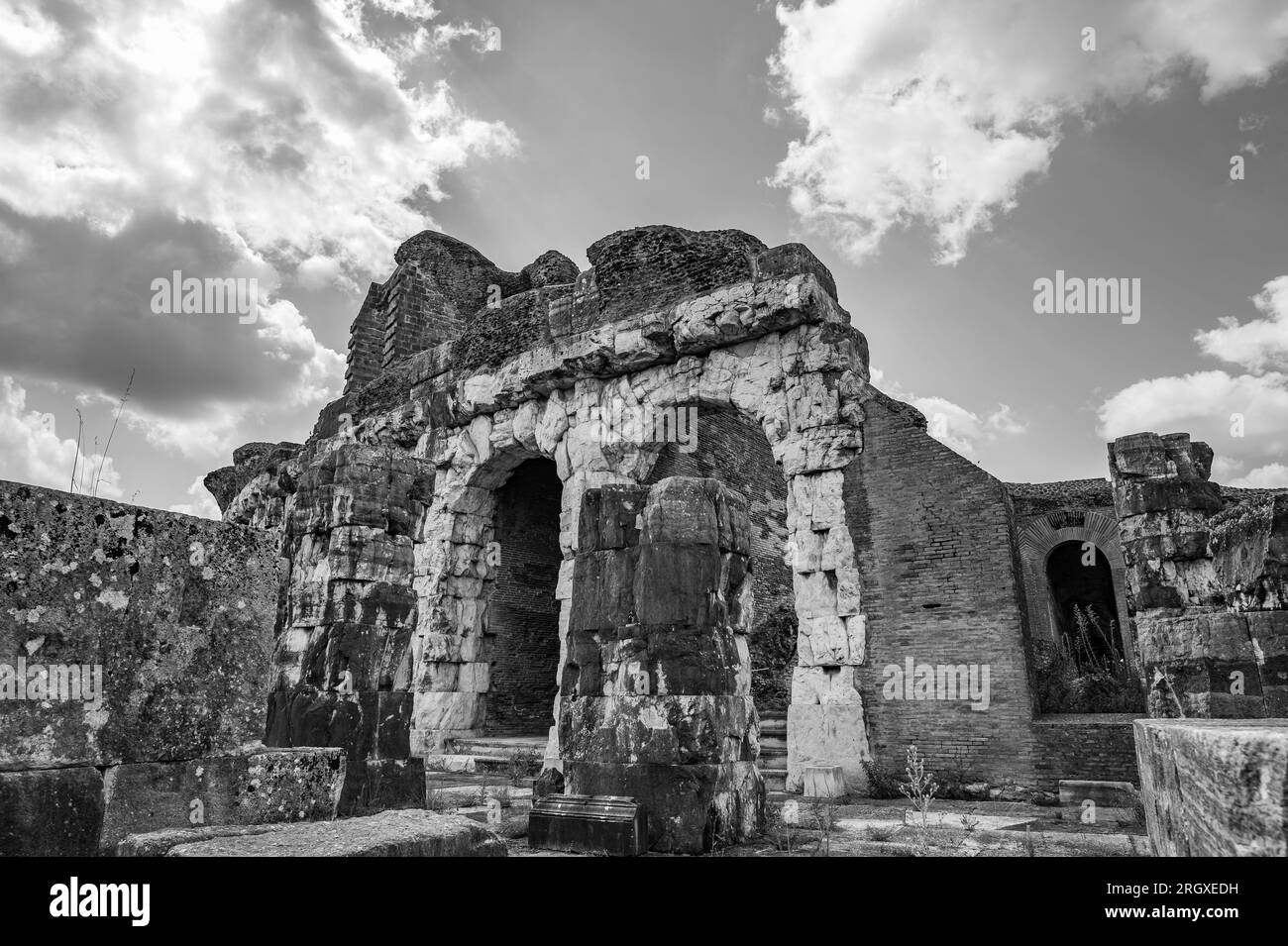 The Campanian Amphitheater is a Roman amphitheater located in the city ...