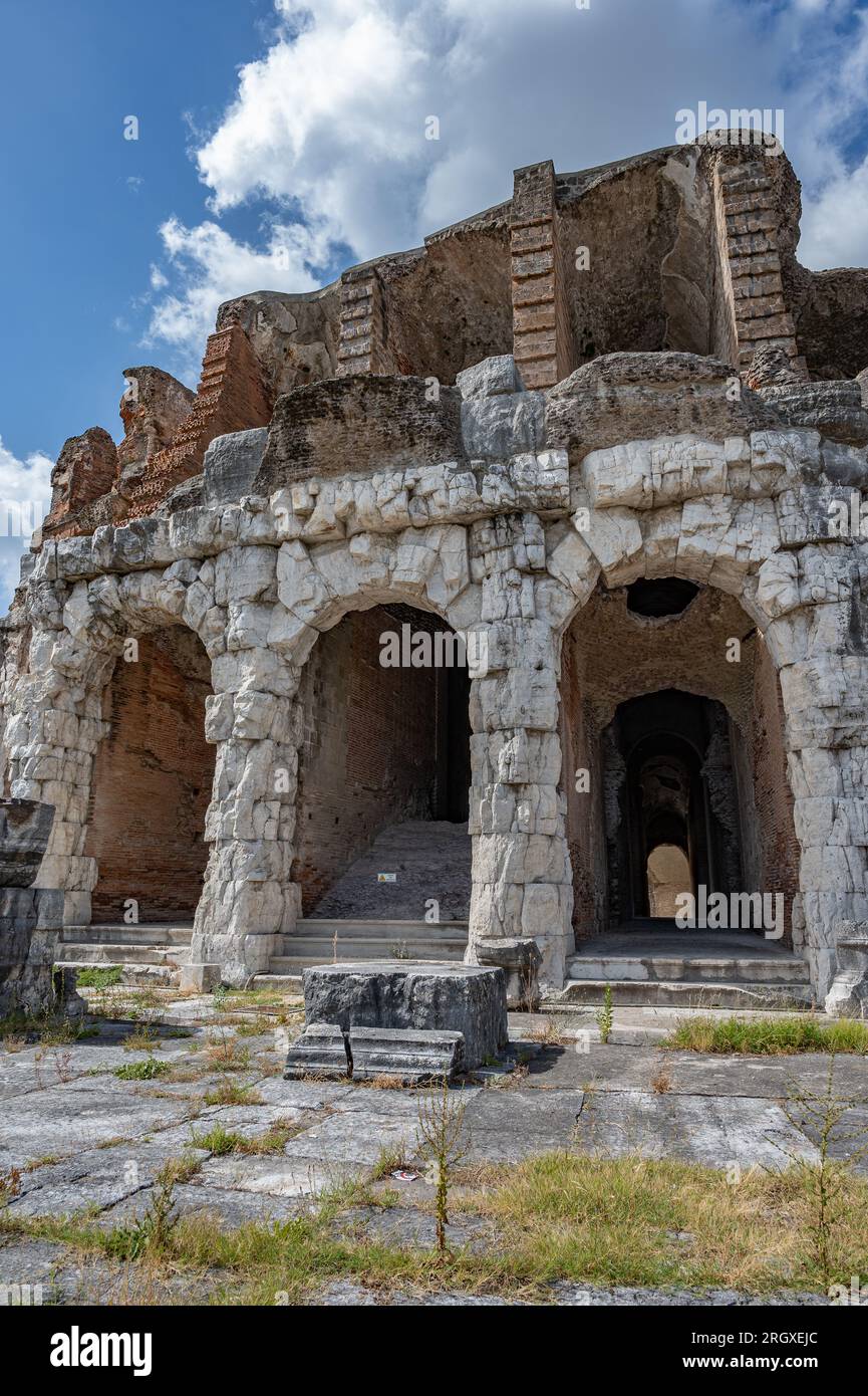 The Campanian Amphitheater is a Roman amphitheater located in the city ...
