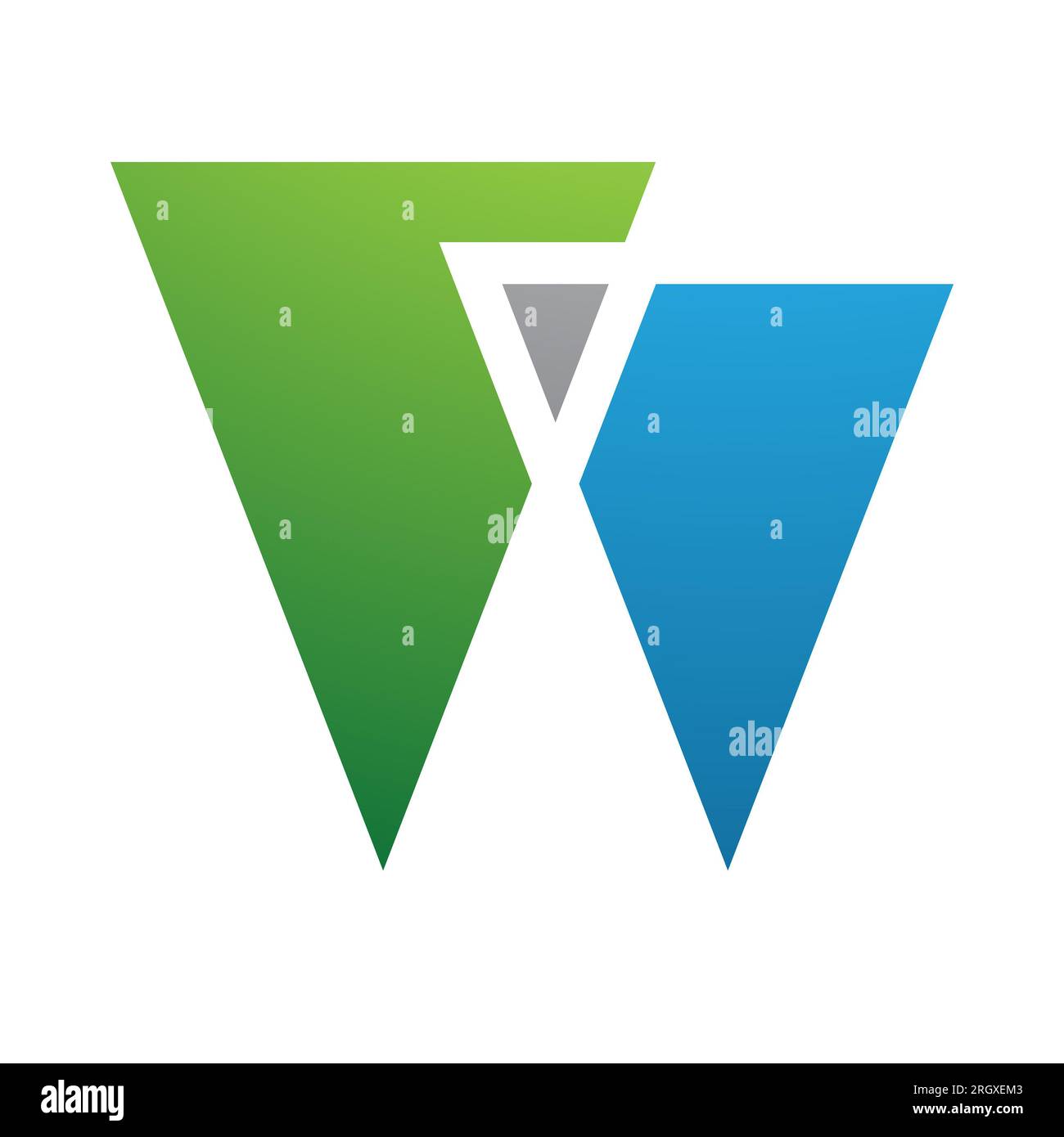W green logos hi-res stock photography and images - Alamy