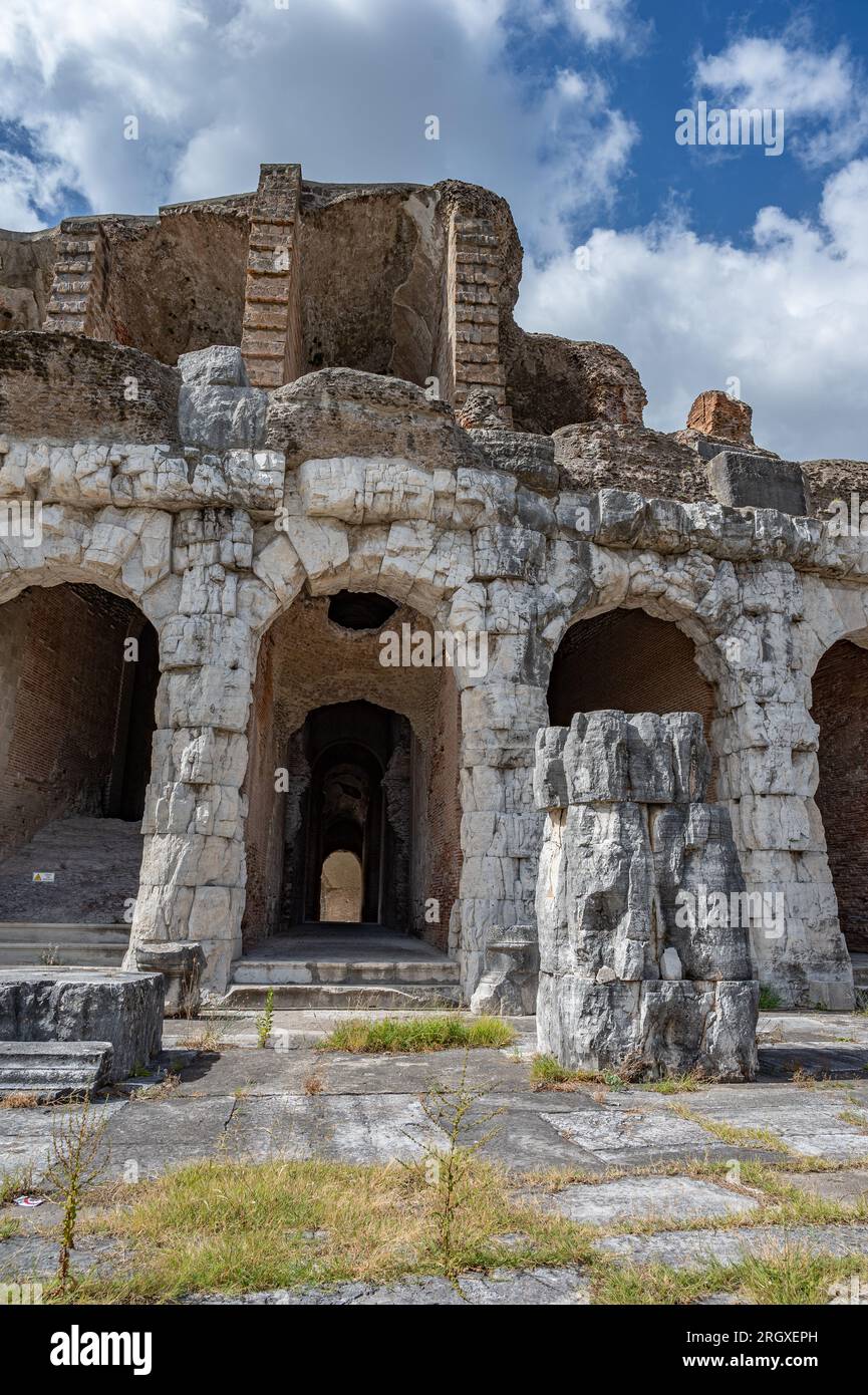 The Campanian Amphitheater is a Roman amphitheater located in the city ...