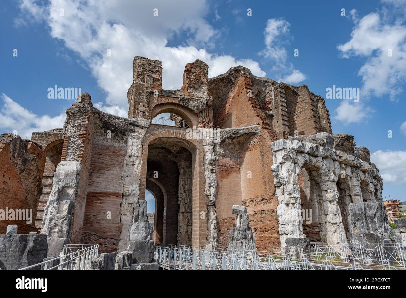 The Campanian Amphitheater is a Roman amphitheater located in the city ...