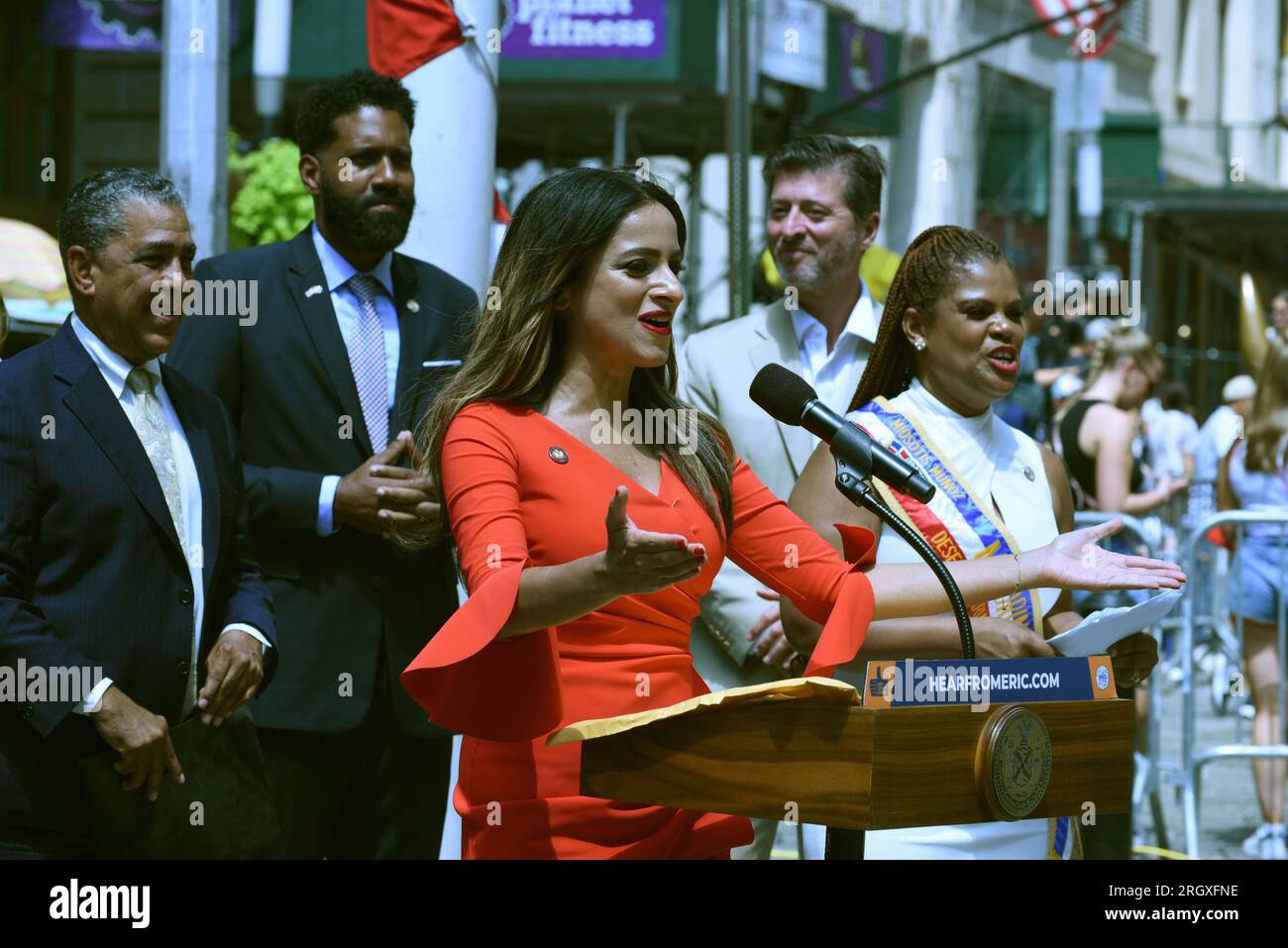 August 12, 2023, %G: (NEW) The raising of the Dominican Flag at Bowling ...