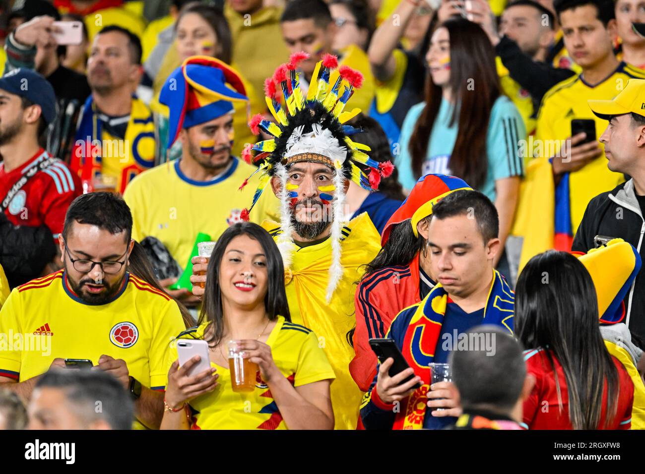 Colombian fans colombia hi-res stock photography and images - Alamy