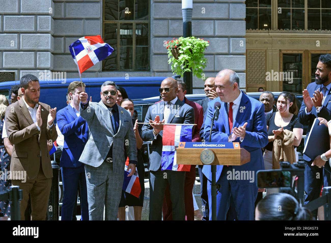 August 12, 2023, %G: (NEW) The raising of the Dominican Flag at Bowling ...