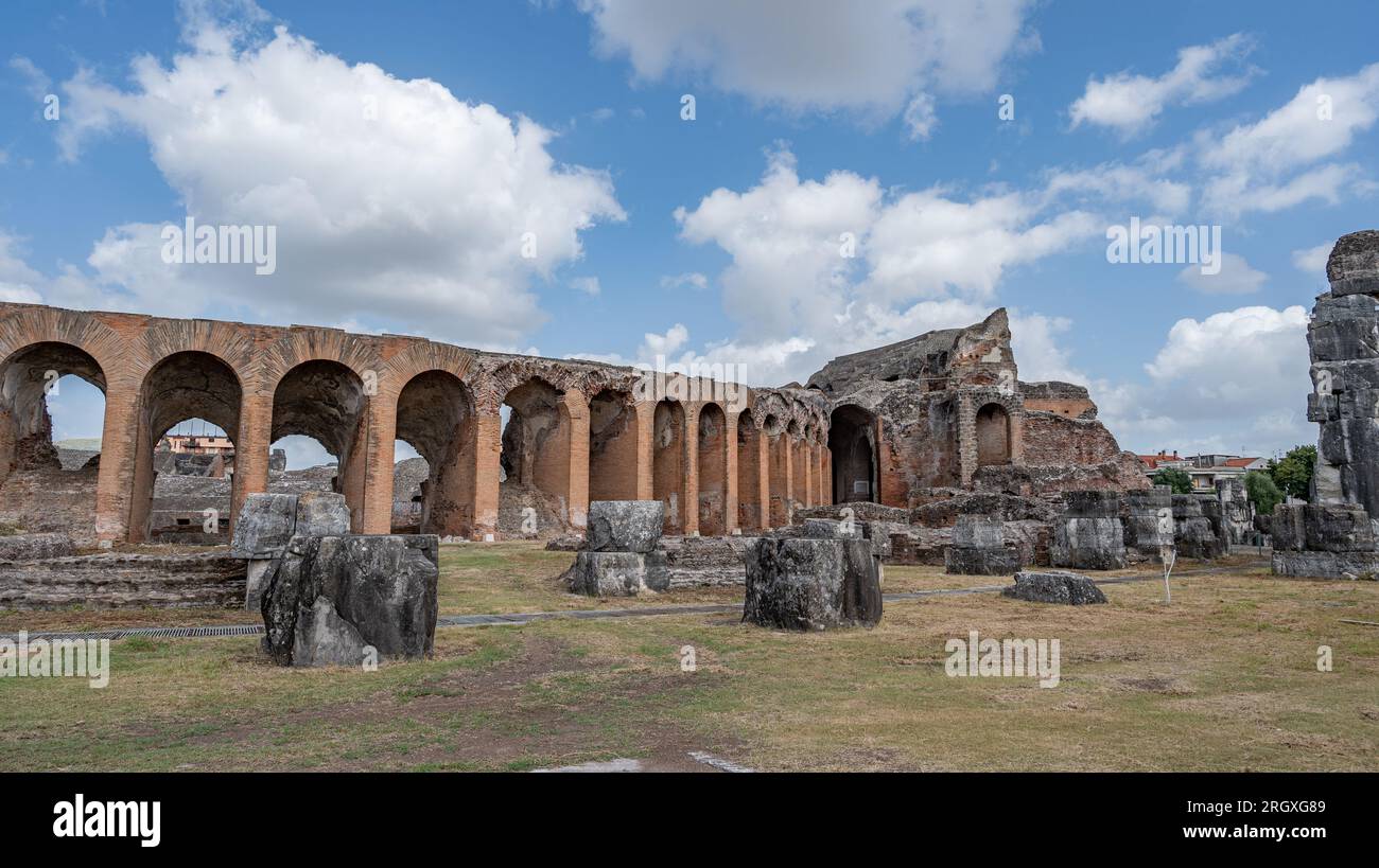 The Campanian Amphitheater is a Roman amphitheater located in the city ...