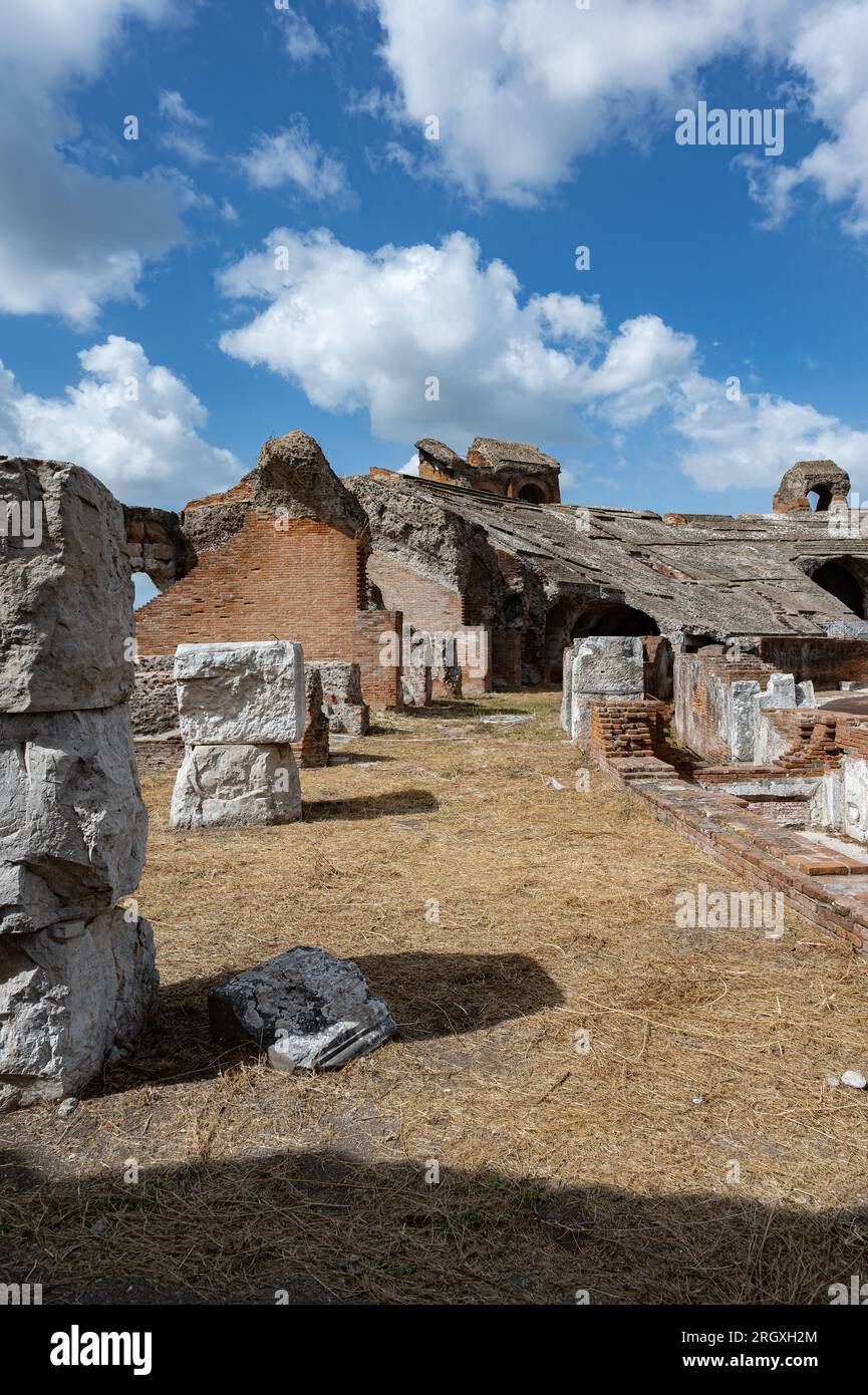 The Campanian Amphitheater is a Roman amphitheater located in the city ...