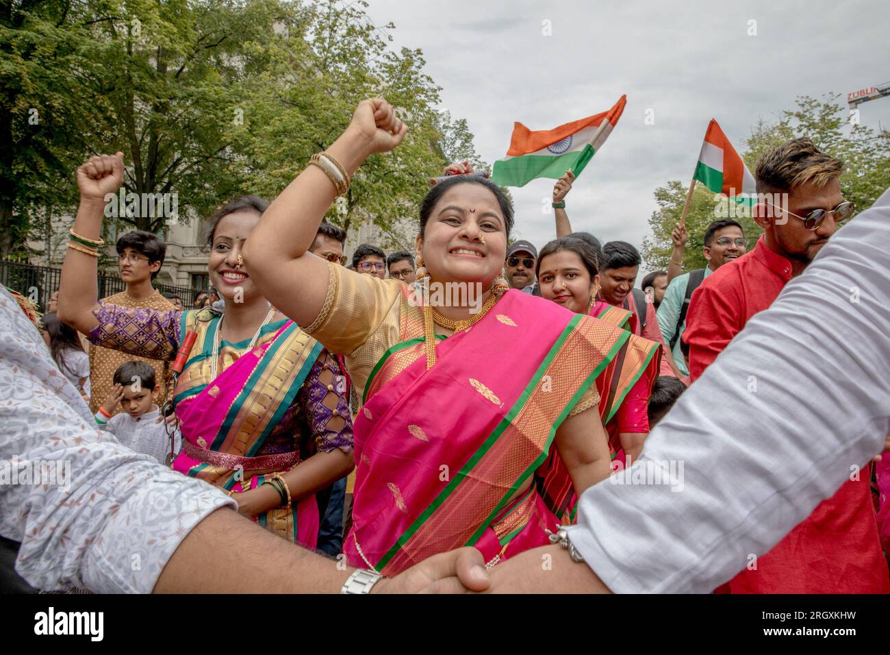 Berlin, Germany. 12th Aug, 2023. The streets of Berlin came alive on ...