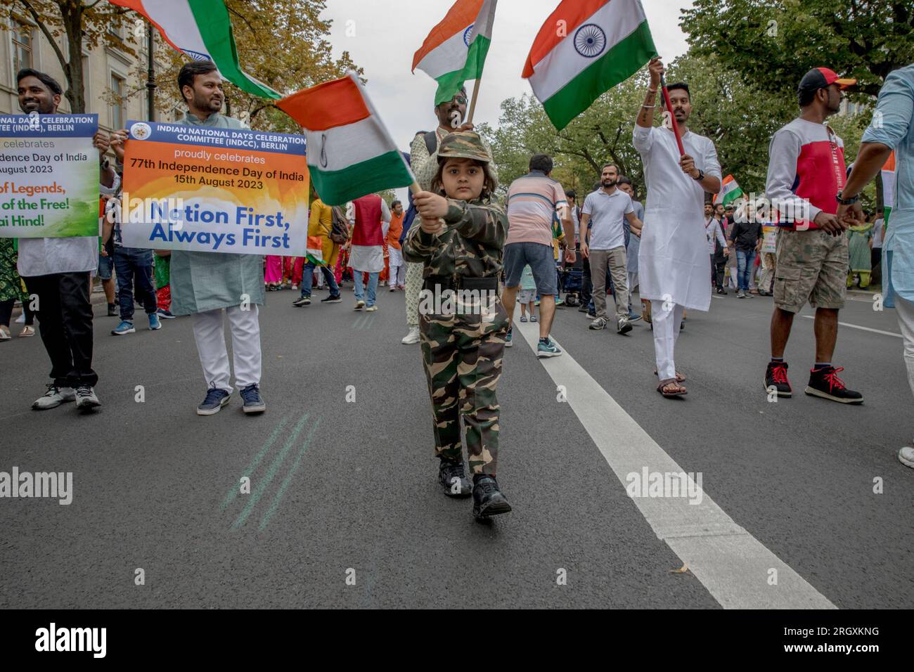 Berlin, Germany. 12th Aug, 2023. The streets of Berlin came alive on ...