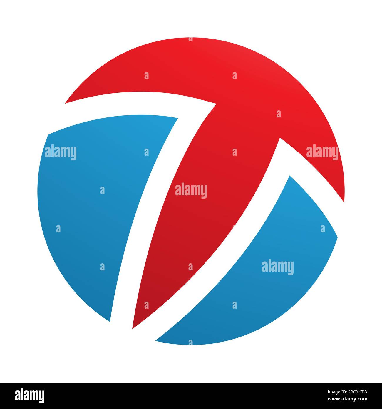 Red And Blue Circle Logos