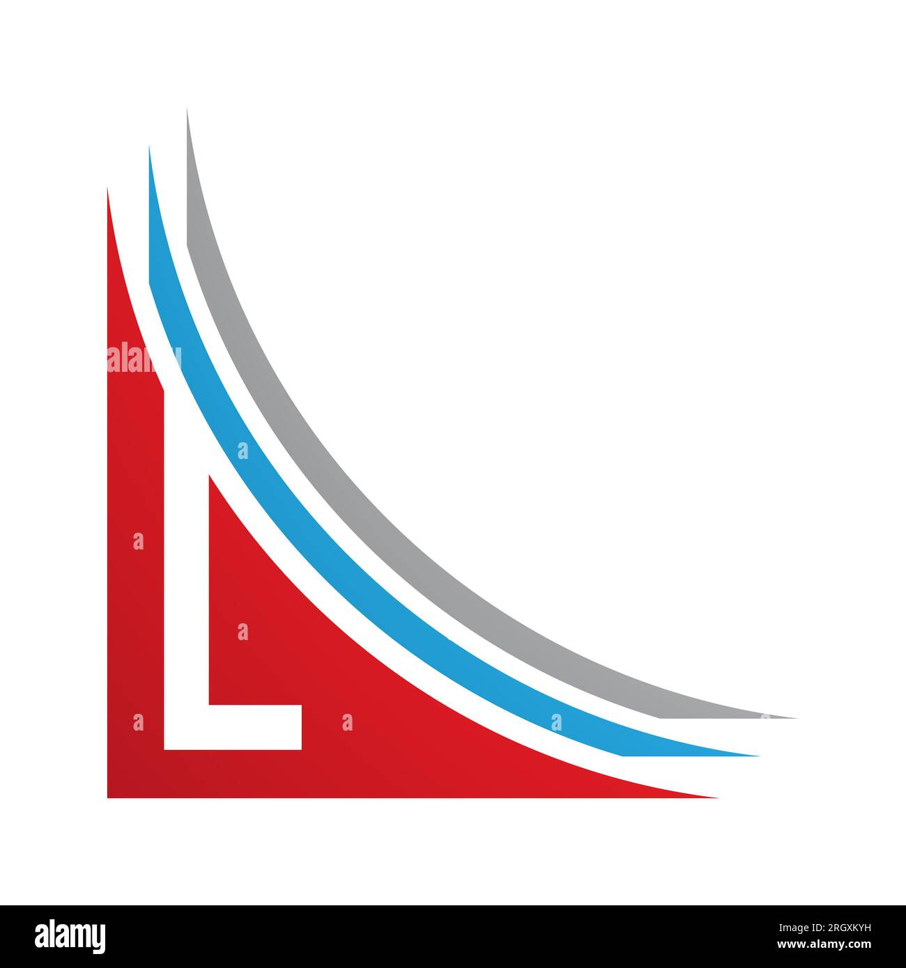 Modern layers logo Cut Out Stock Images & Pictures - Alamy