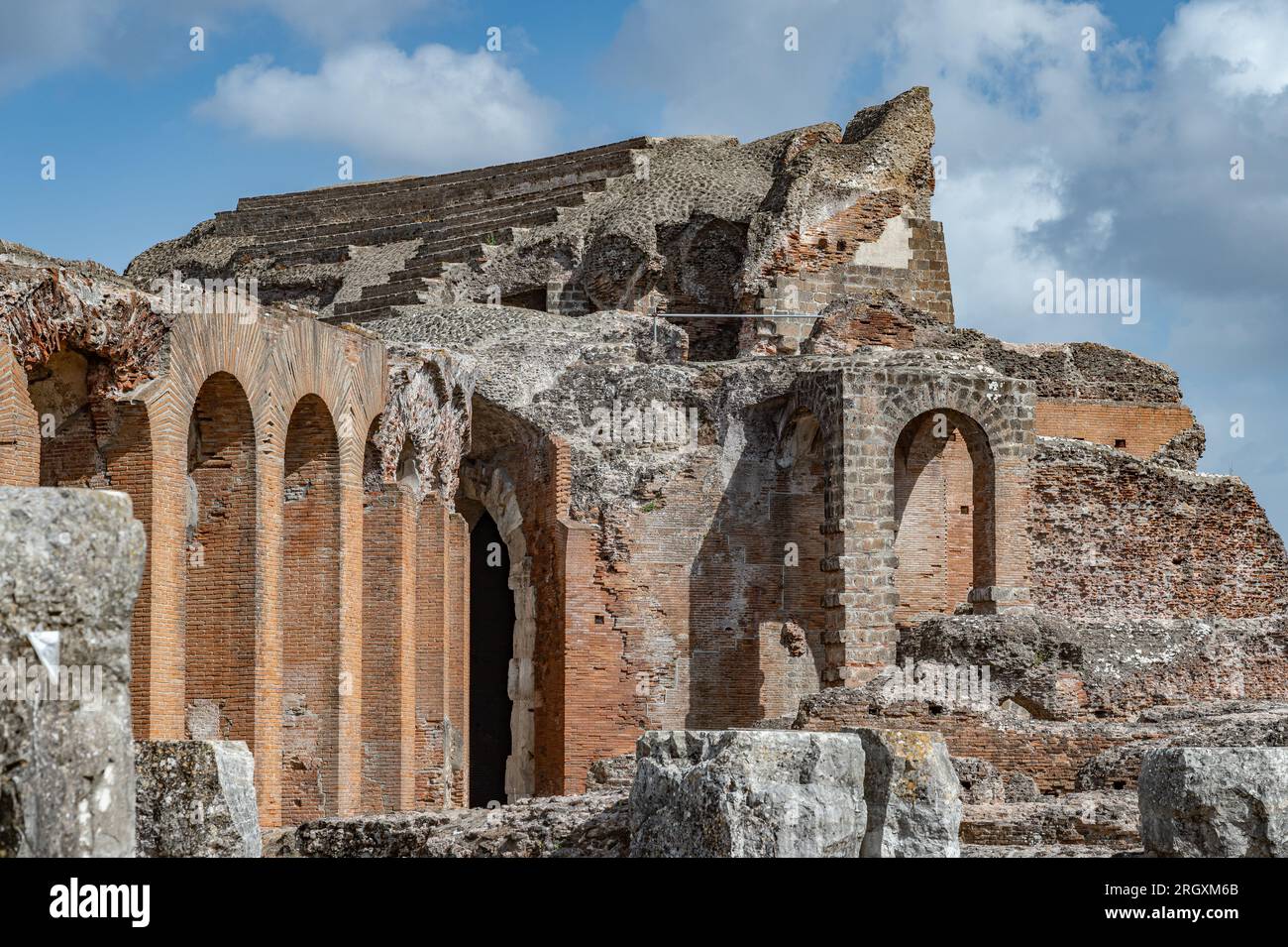 The Campanian Amphitheater is a Roman amphitheater located in the city ...