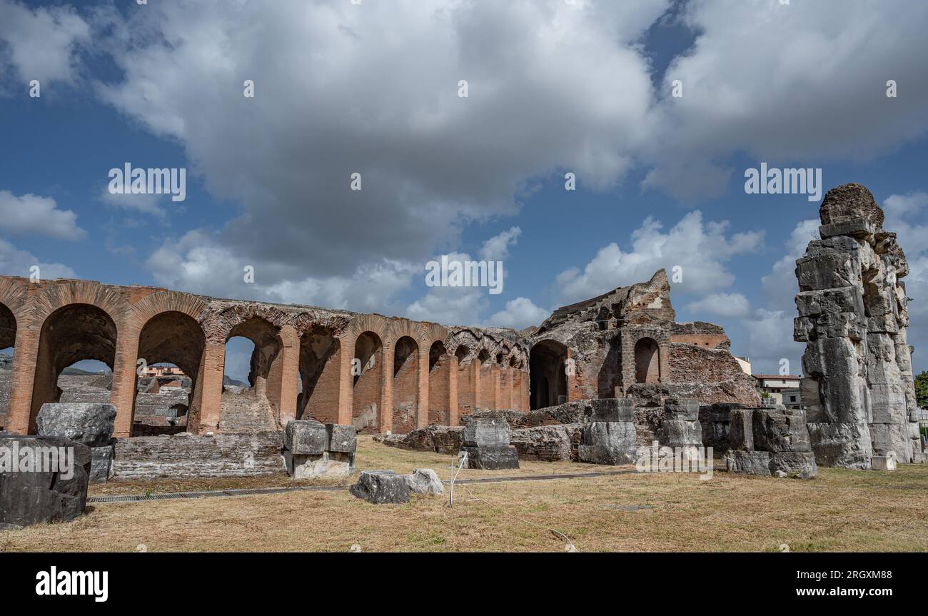 The Campanian Amphitheater is a Roman amphitheater located in the city ...