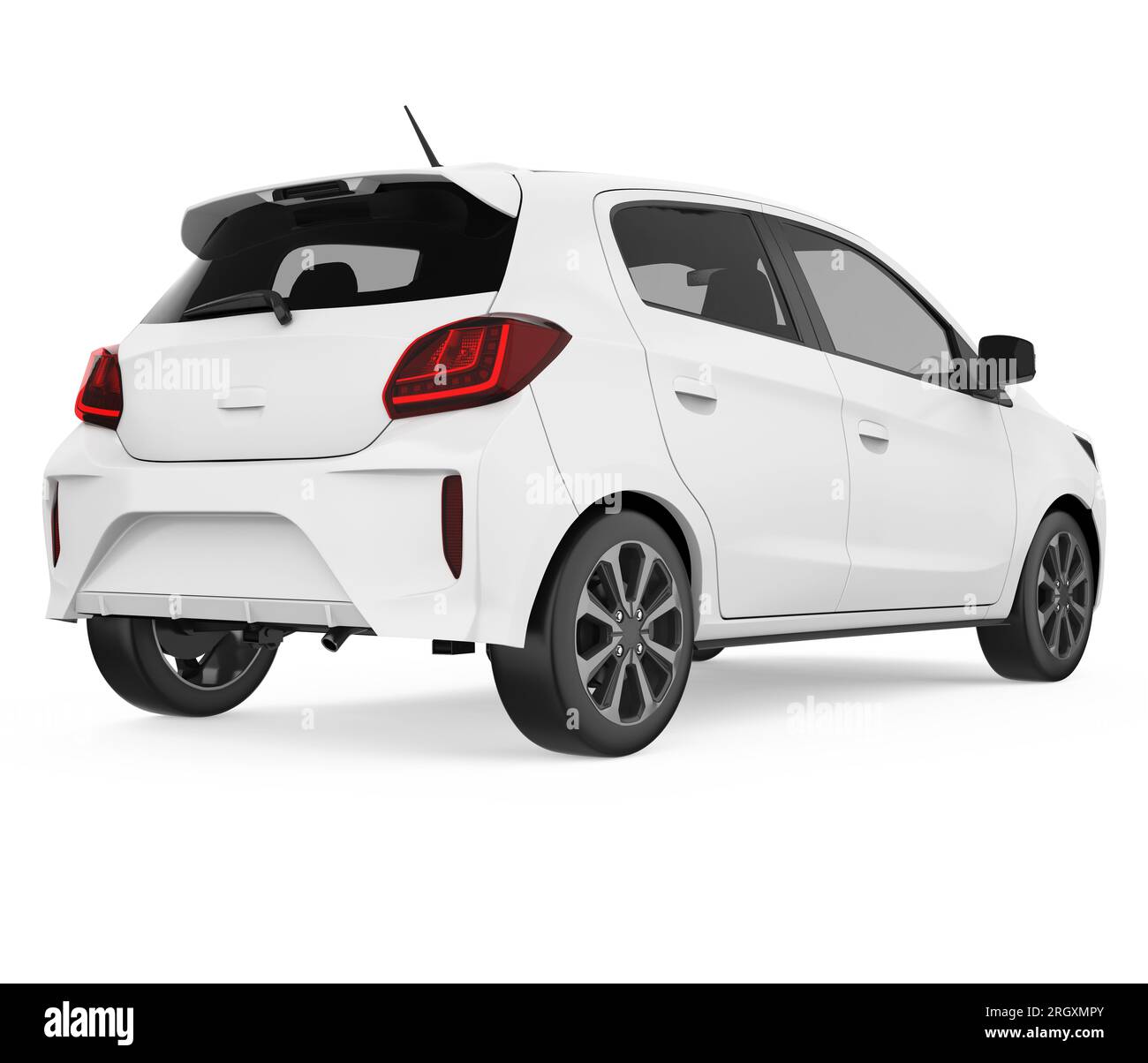 Car Hatchback Isolated Stock Photo - Alamy