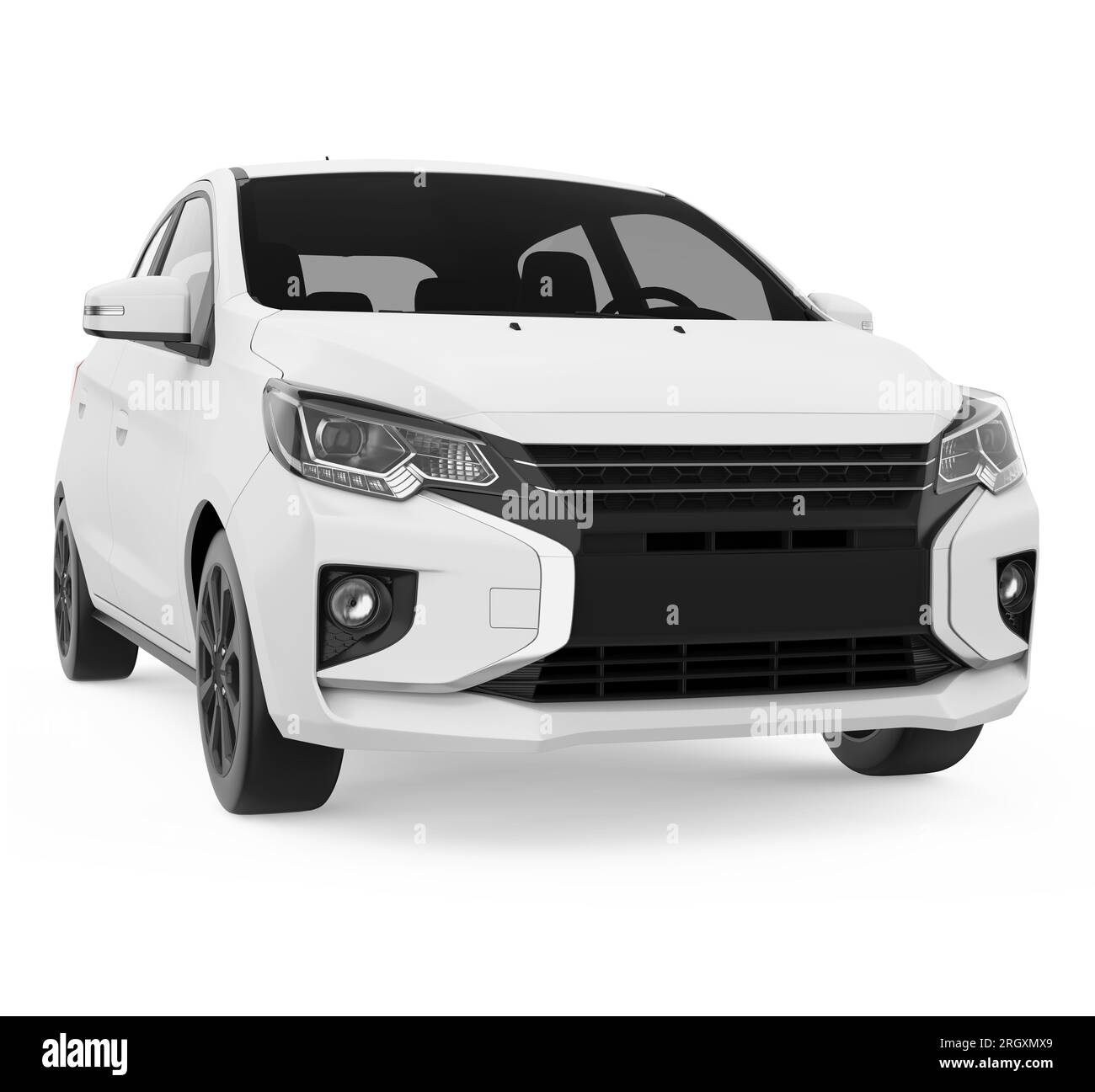 Car Hatchback Isolated Stock Photo - Alamy