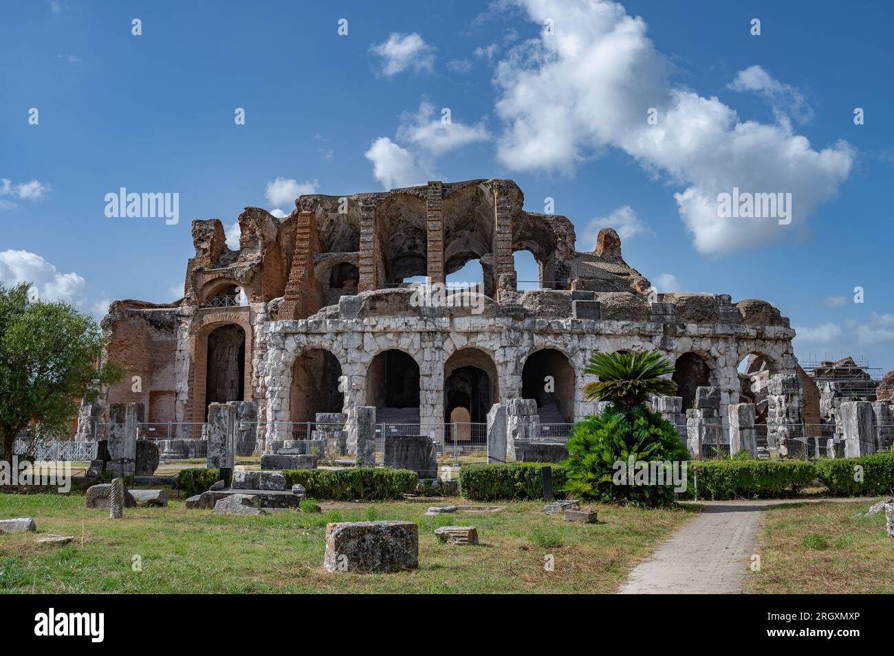 The Campanian Amphitheater is a Roman amphitheater located in the city ...