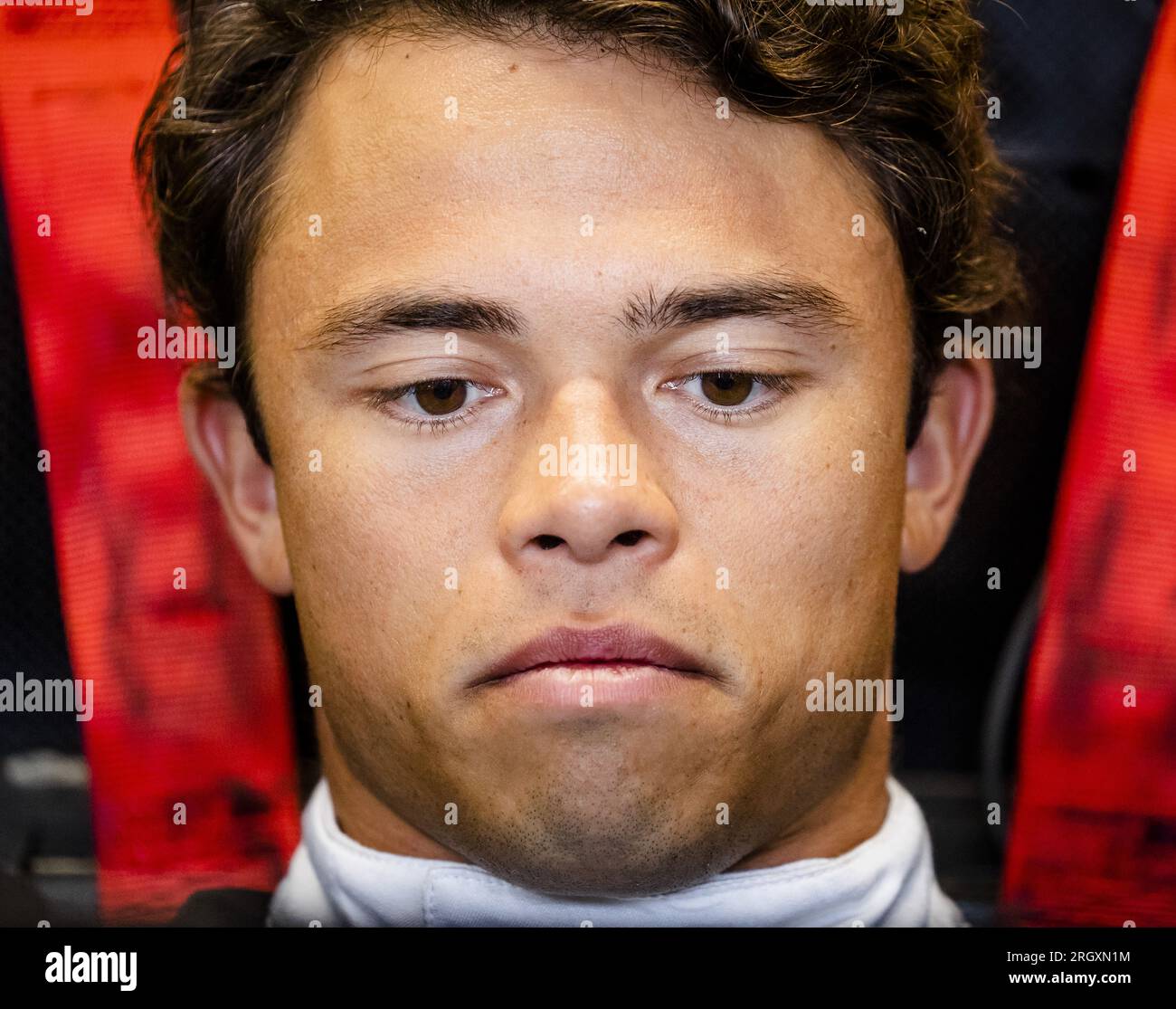ASSEN - Nyck de Vries prior to a show on the TT circuit. The former ...