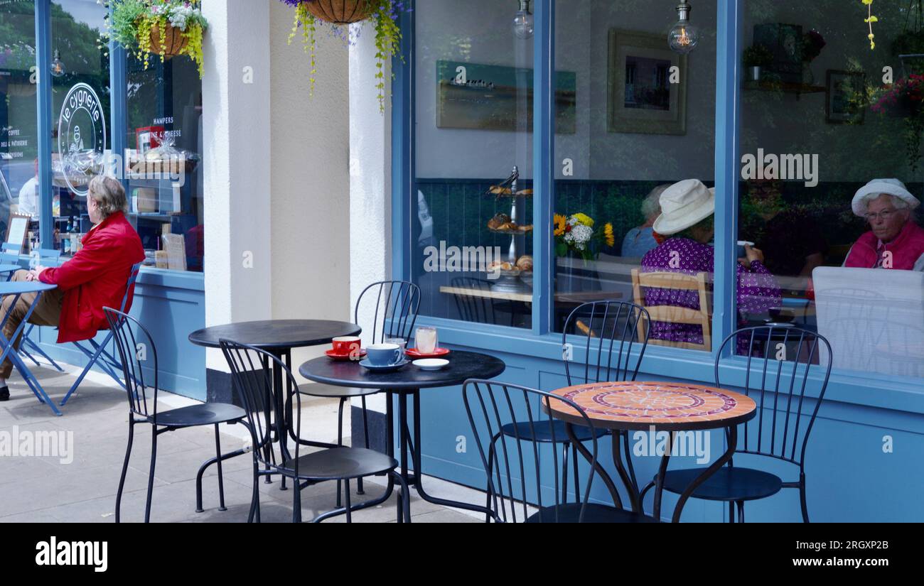 Tea rooms in Devon are popular wth locals and tourists with cream teas ...